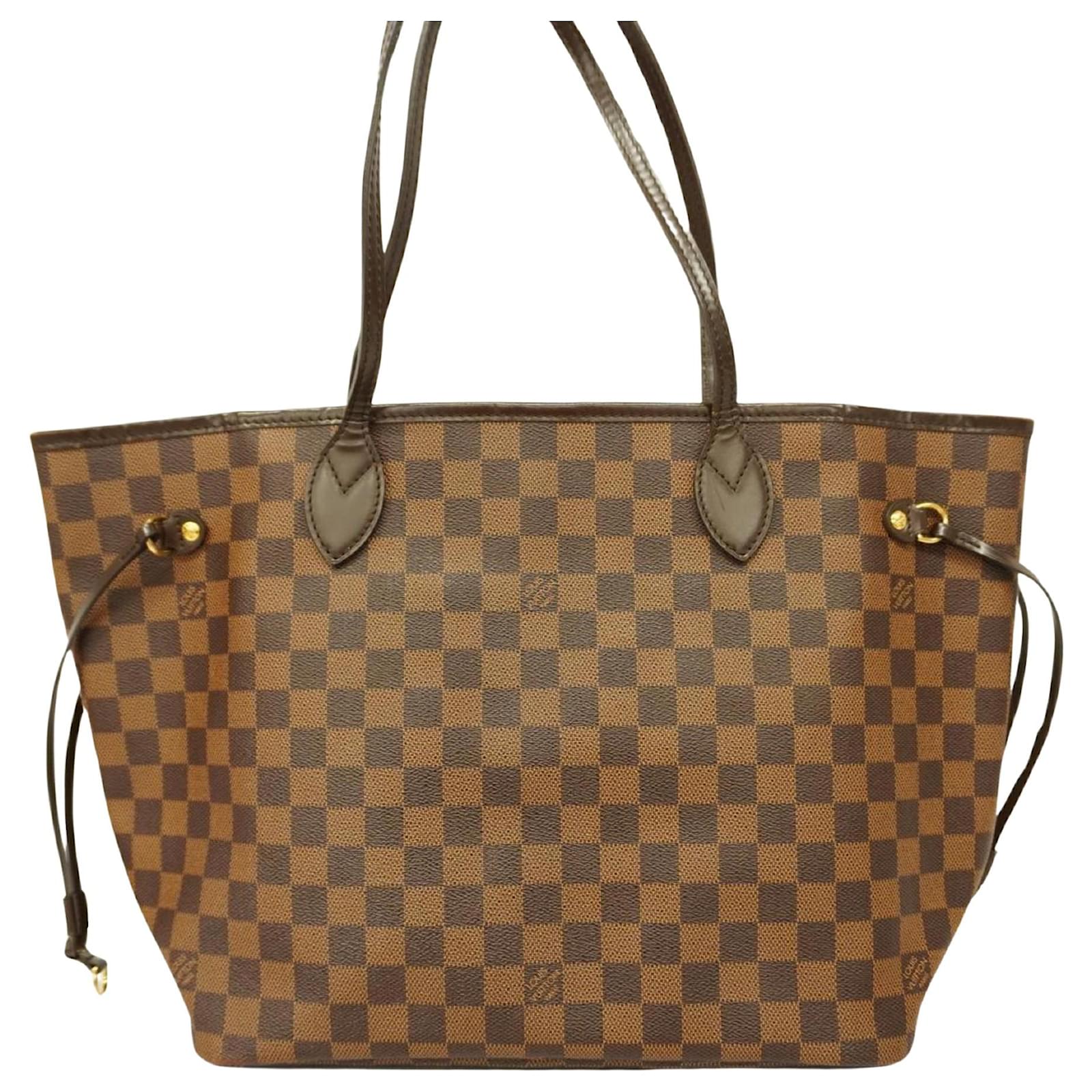Louis Vuitton Neverfull MM Brown Cloth ref.1152210 - Joli Closet