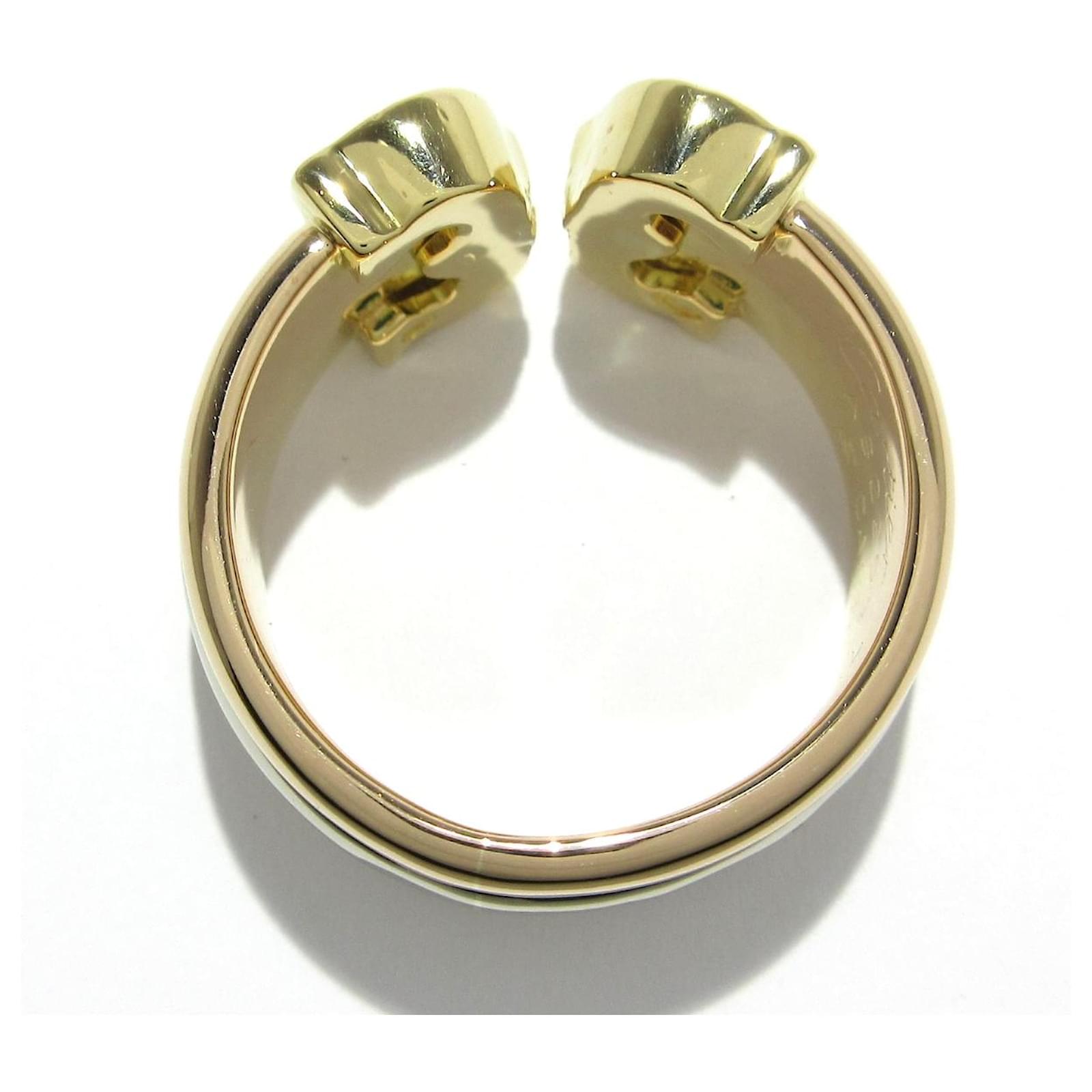 cartier 2C C2 Yellow Yellow gold ref.1154430 - Joli Closet