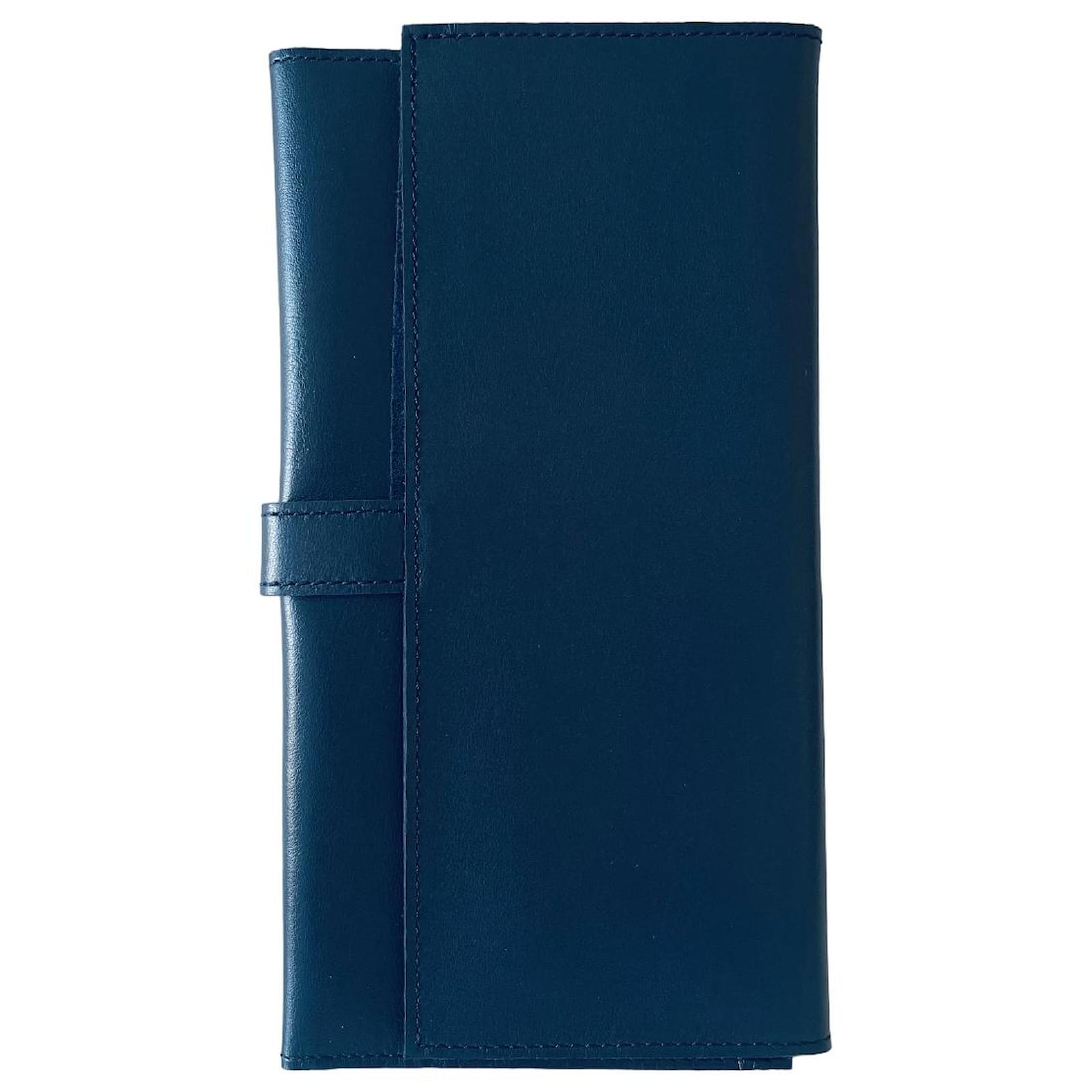 Longines porte-documents Blue Leather ref.1173974 - Joli Closet