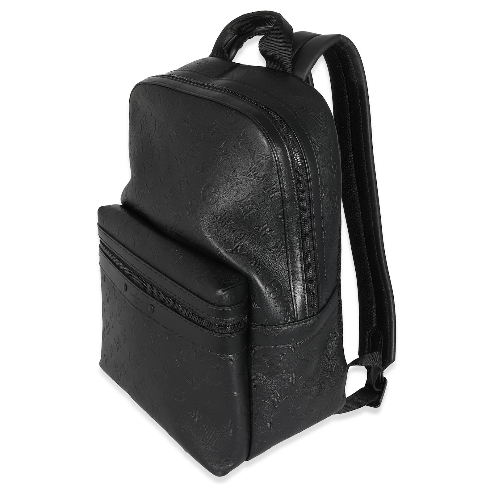 Louis Vuitton Monogram Shadow Sprinter Backpack Black Leather ref ...
