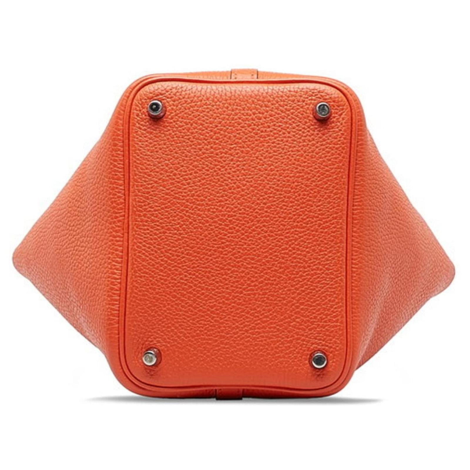 Hermès Picotin Orange Leather ref.1223088 - Joli Closet