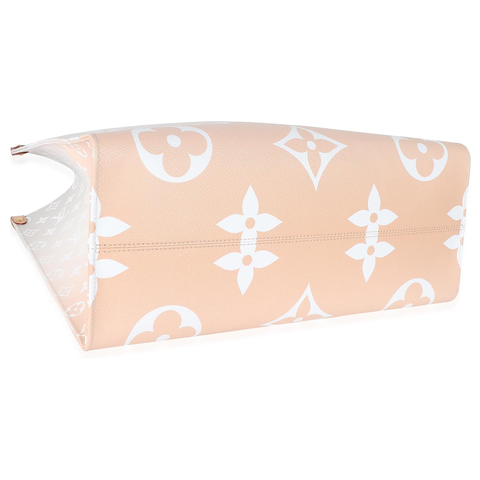 Louis Vuitton Brume Monogram Giant By The Pool Onthego GM Brown Beige ...