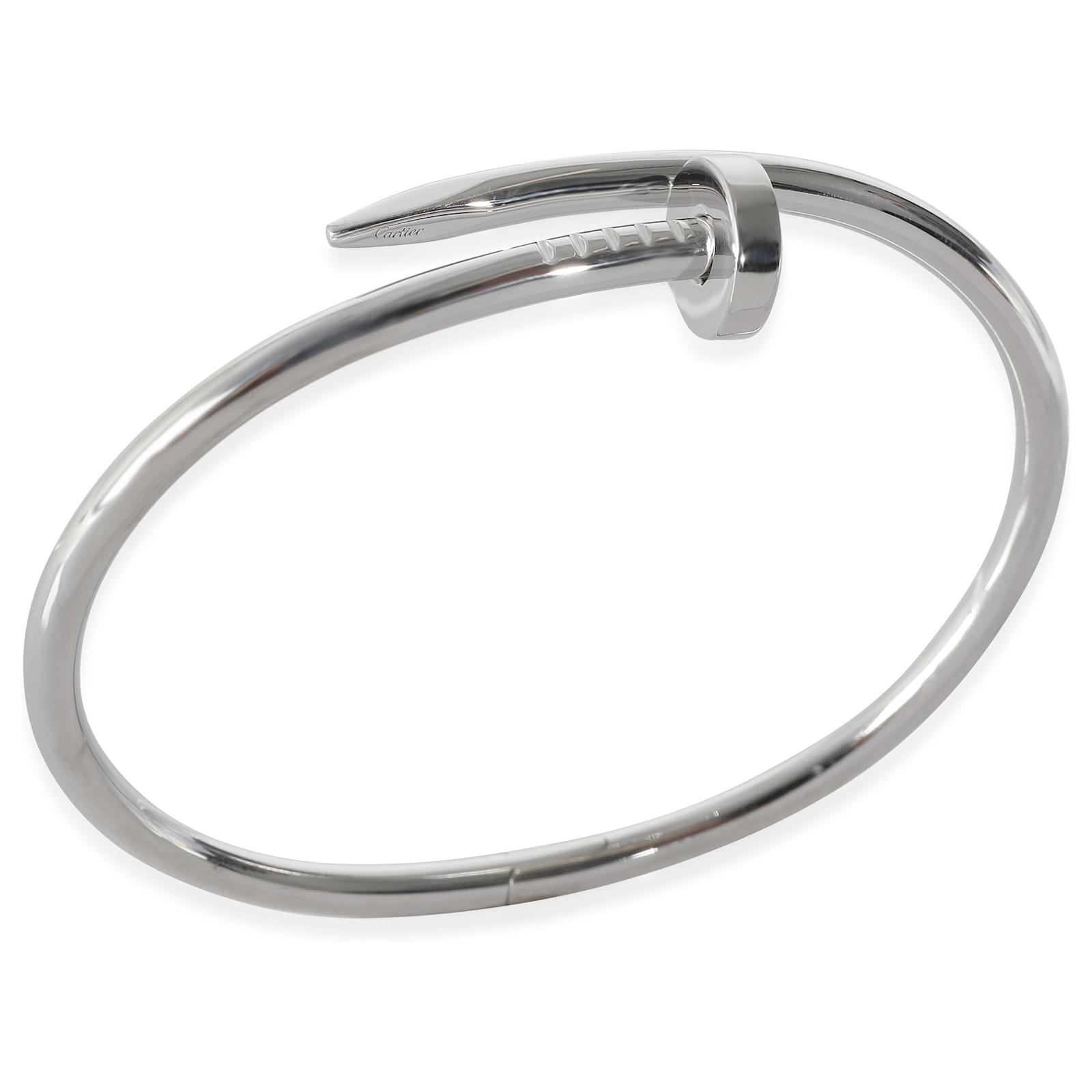 Cartier Juste Un Clou Bracelet (White Gold) ref.1262218 - Joli Closet