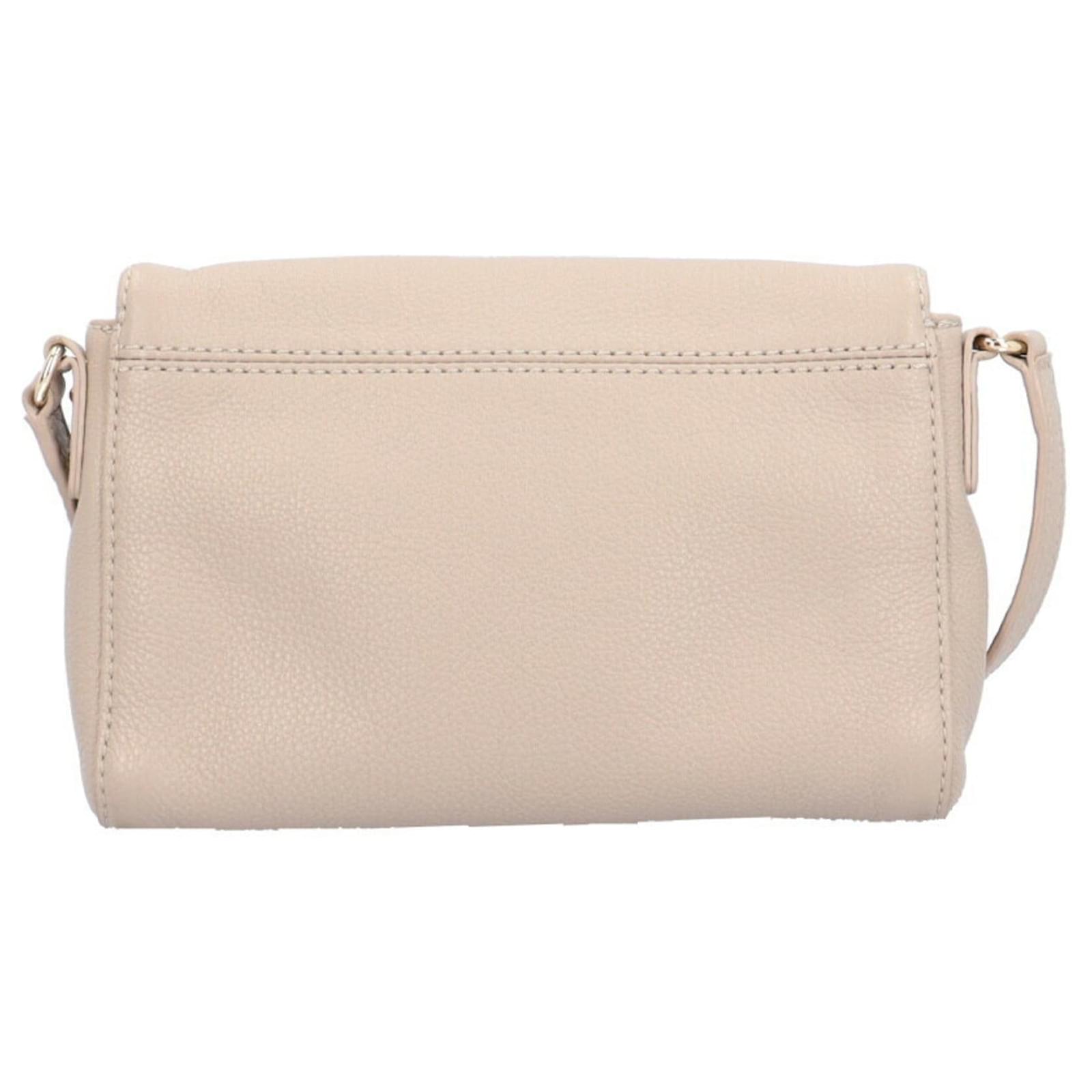 Kate Spade Cobble Hill mini Carson Beige Leather ref.1267691 - Joli Closet