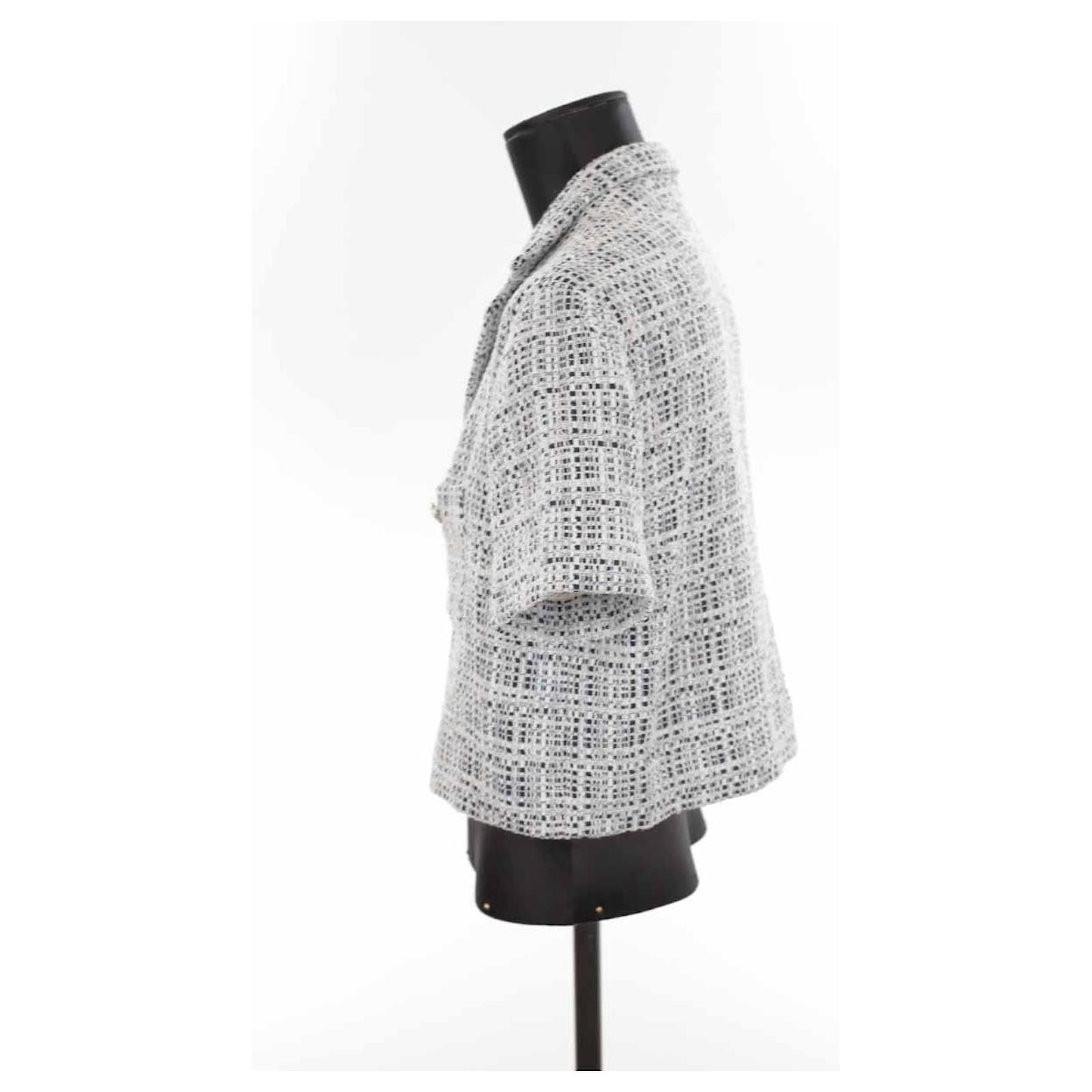 Maje Cotton Jacket White ref.1281357 - Joli Closet