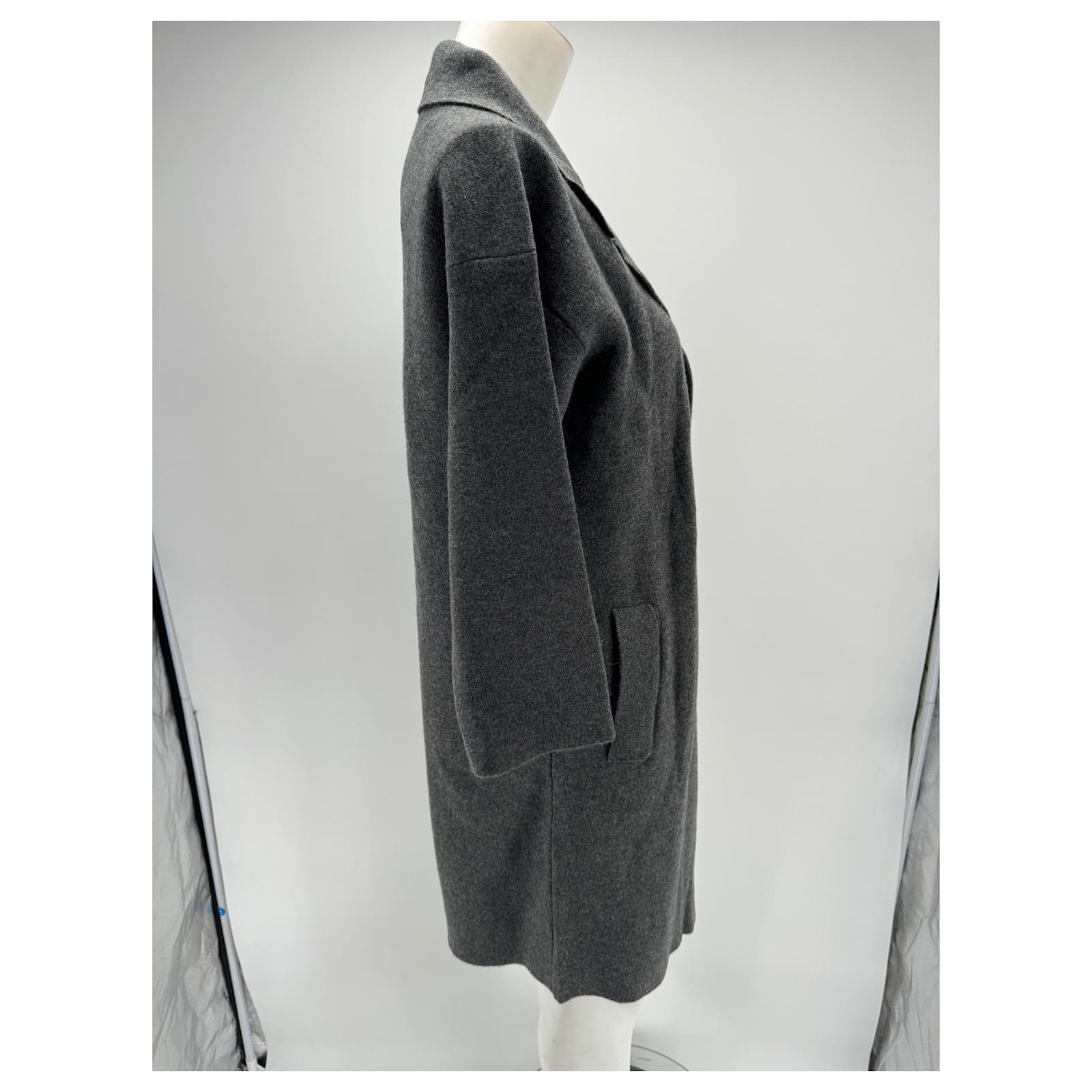 LEETHA Coats T.International S Cashmere Grey ref.1305675 - Joli Closet