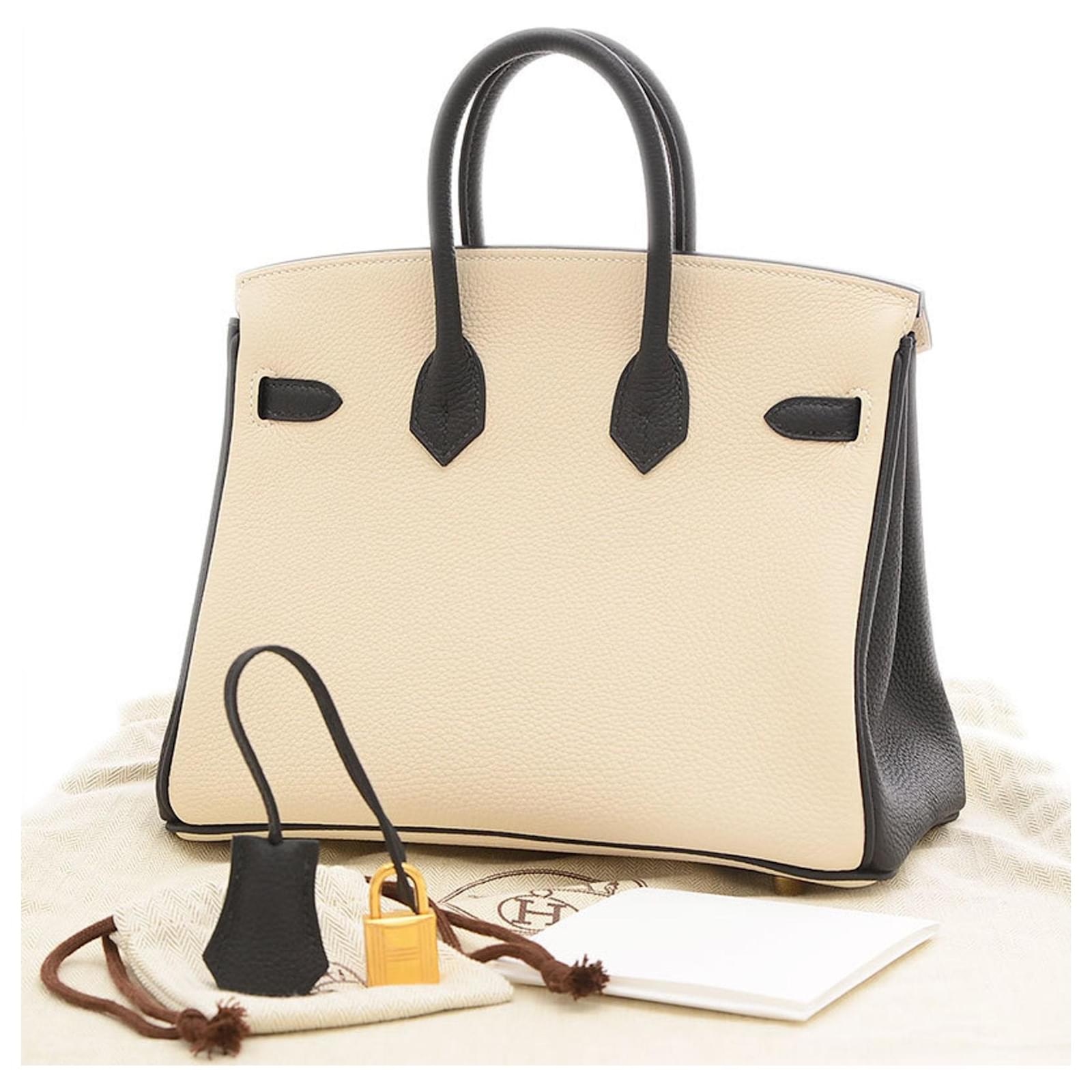 Hermès Birkin 25 Cream Leather ref.JC1337882 (Sold) - Joli Closet