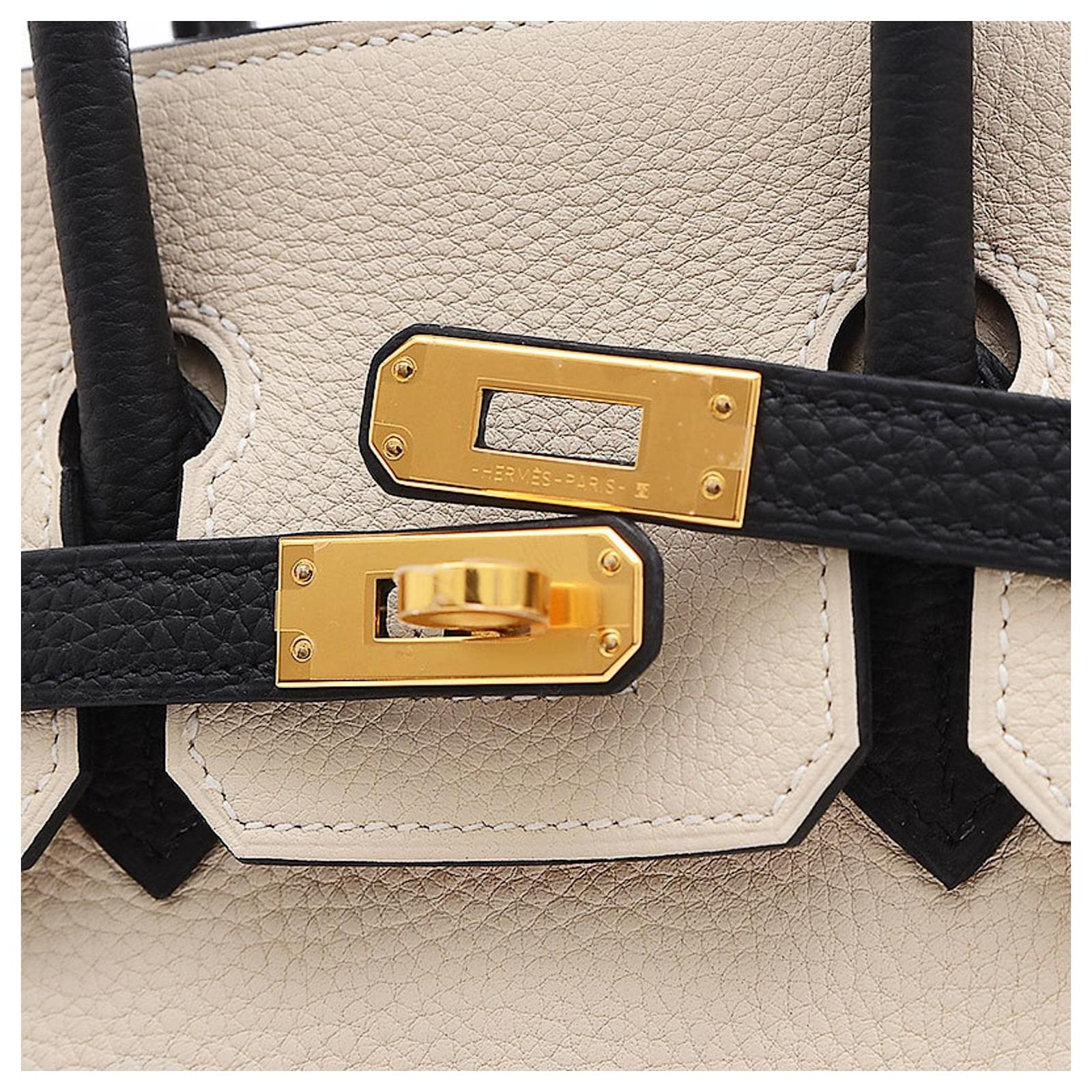 Hermès Birkin 25 Cream Leather ref.1337882 - Joli Closet