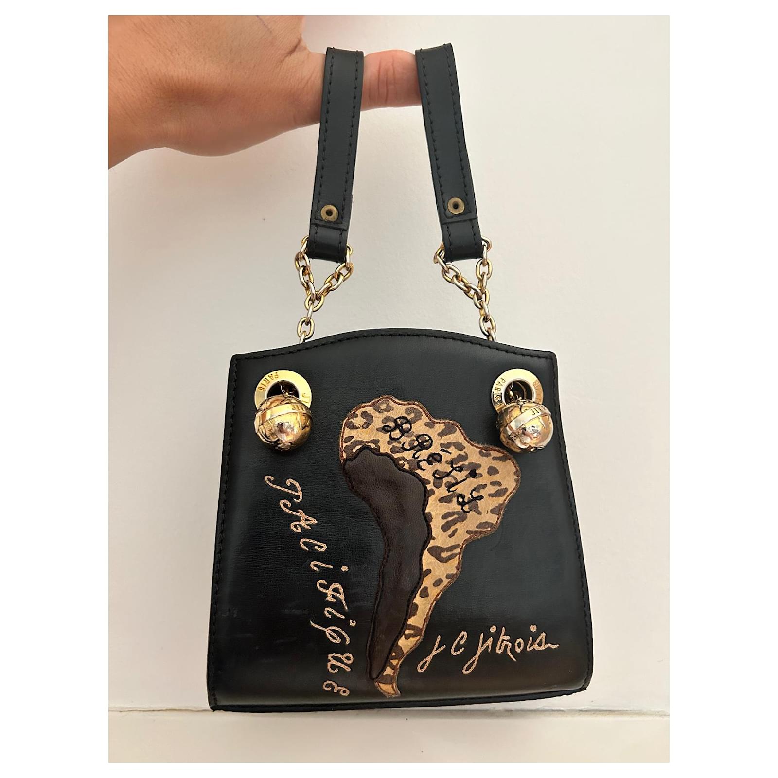 Mini sac Jitrois Cuir Noir ref.1340847 - Joli Closet