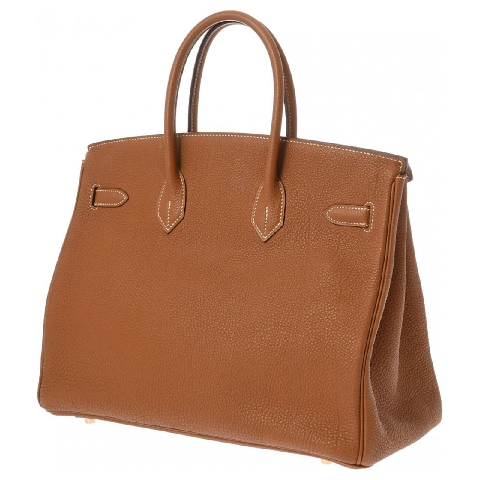 Hermès HERMES BIRKIN 35 Black Leather ref.1341705 - Joli Closet