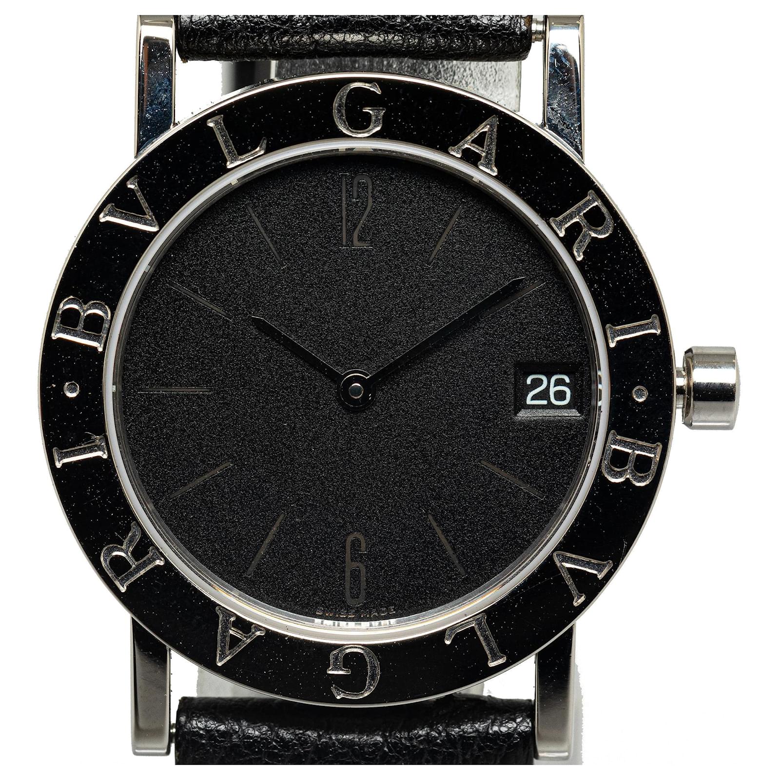 Bulgari Silver Bvlgari Quartz Stainless Steel Bvlgari Bvlgari Watch ...
