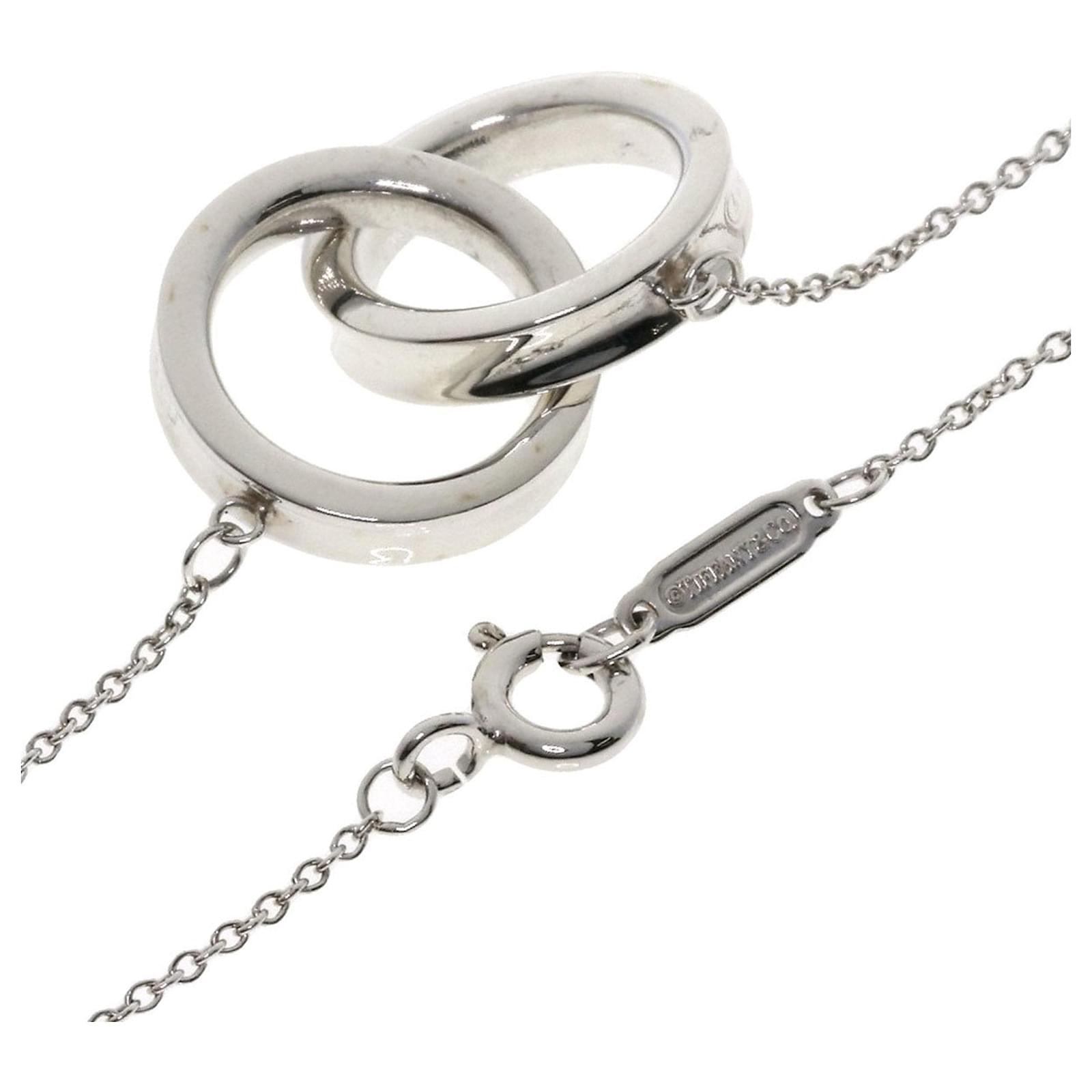Tiffany & Co Interlocking Circles Silvery Silver ref.1354059 - Joli Closet
