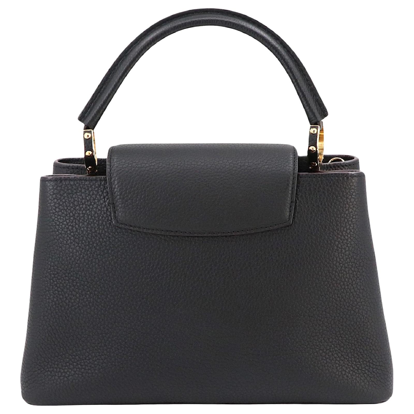 Louis Vuitton Capucines Black Leather ref.1371461 - Joli Closet