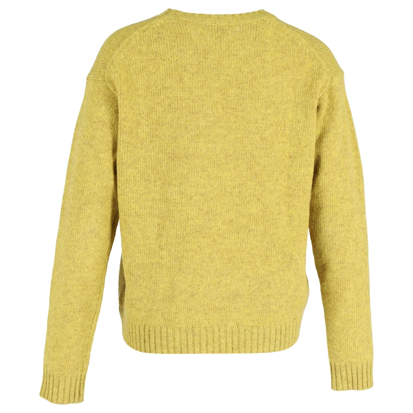 Acne Studios Knitted Sweater in Yellow Wool ref.1381865 - Joli Closet