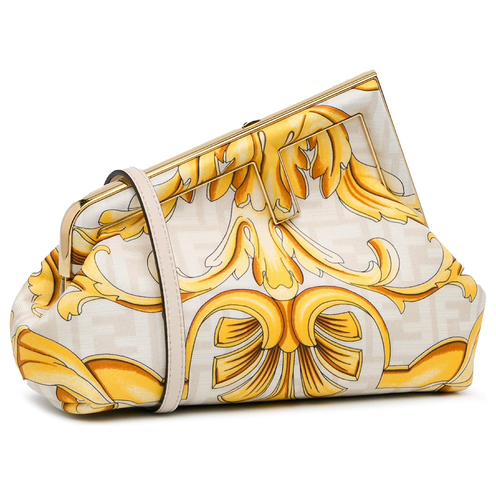 Fendi Brown x Fendace Fendi First Beige Cloth Cloth ref.1418995 - Joli ...