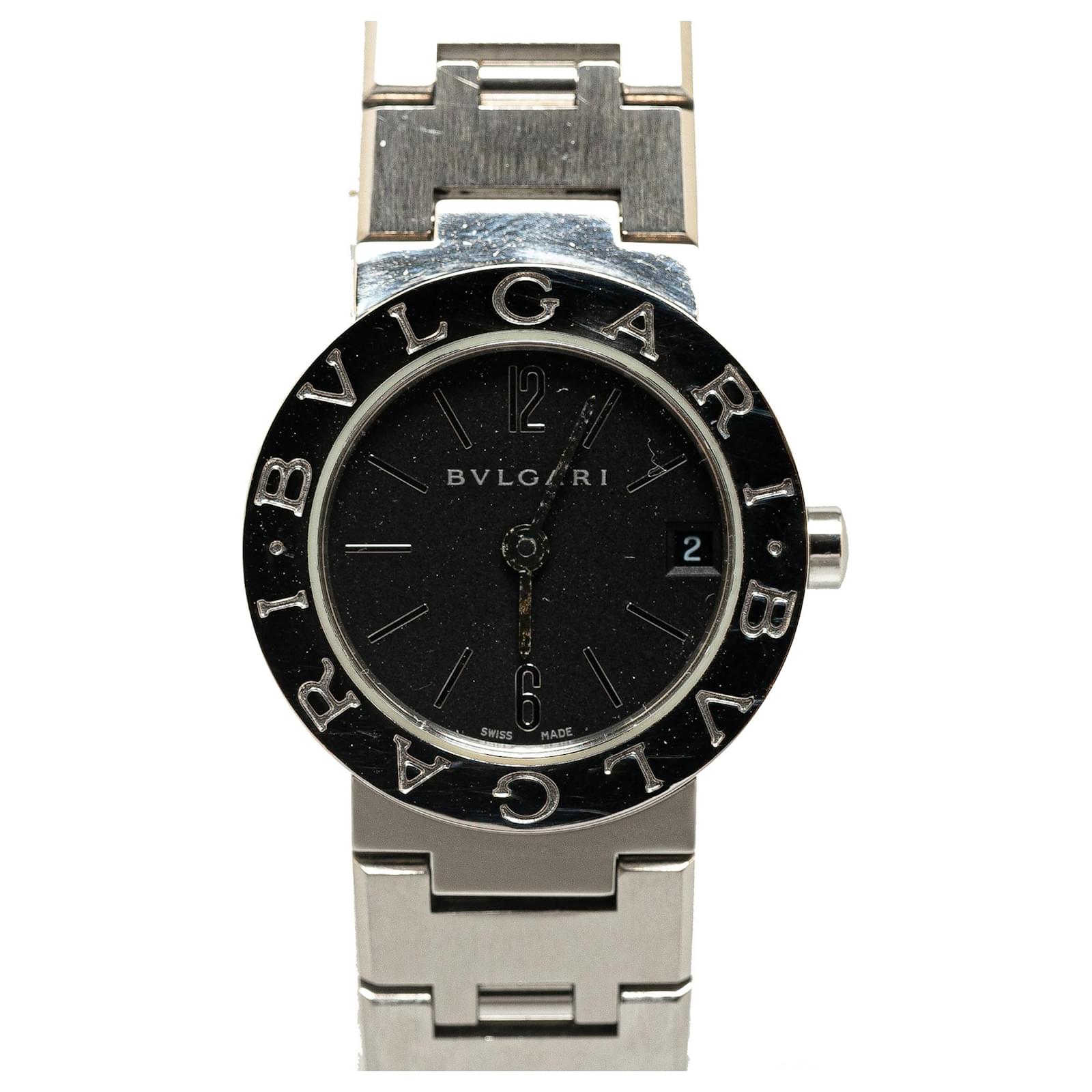 Bulgari Bvlgari Silver Quartz Stainless Steel Bvlgari Bvlgari Watch ...