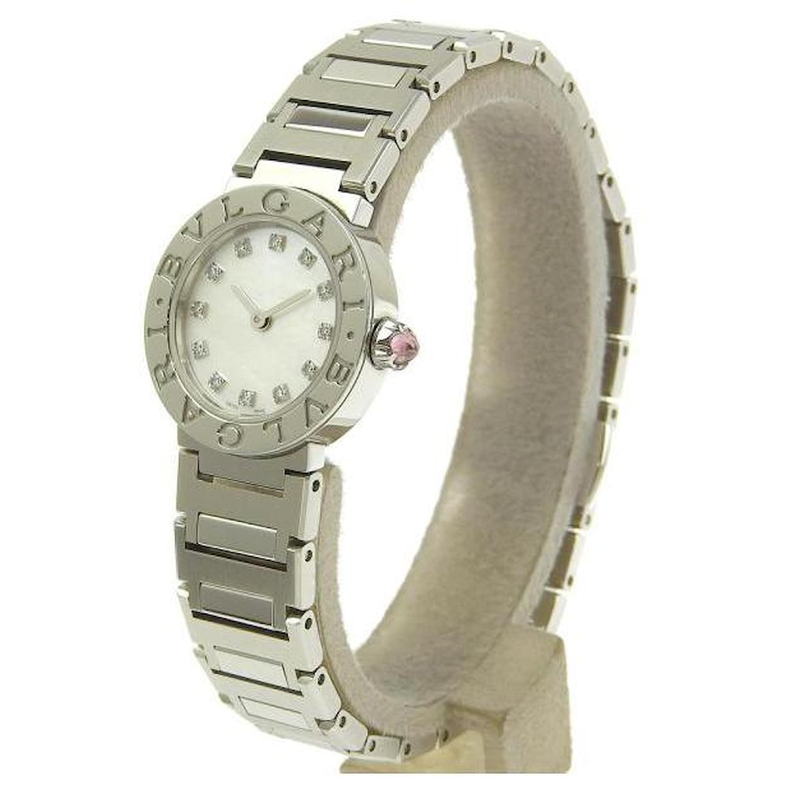 Bulgari BVLGARI Women's Bvlgari Bvlgari Watch with 12P Diamond & Mother ...