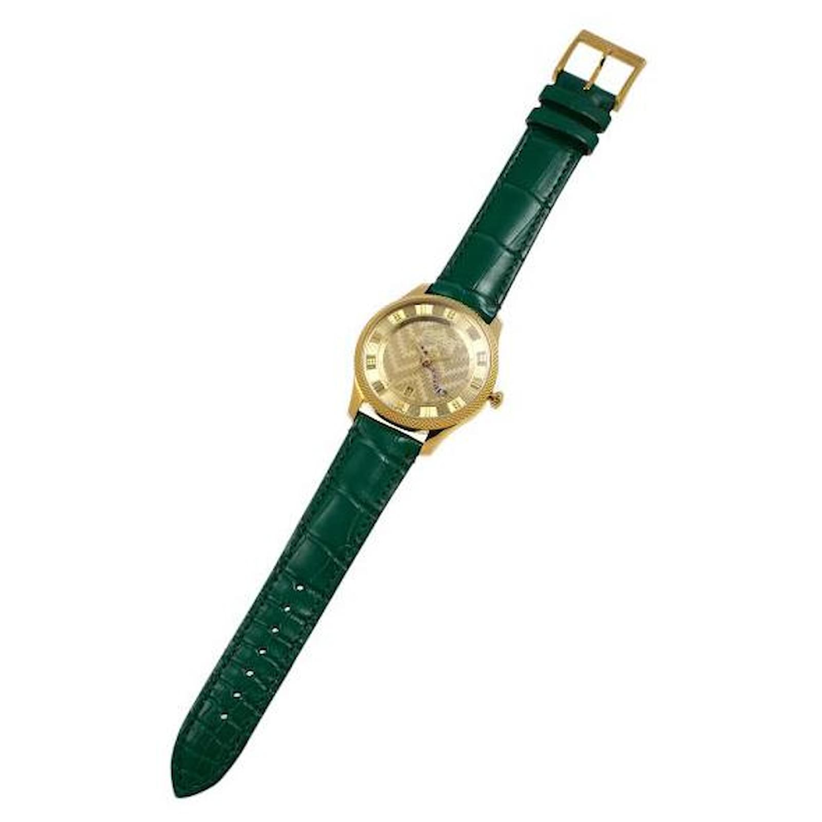 Orologio da uomo Gucci Eryx quadrante dorato YA126341, acciaio ...