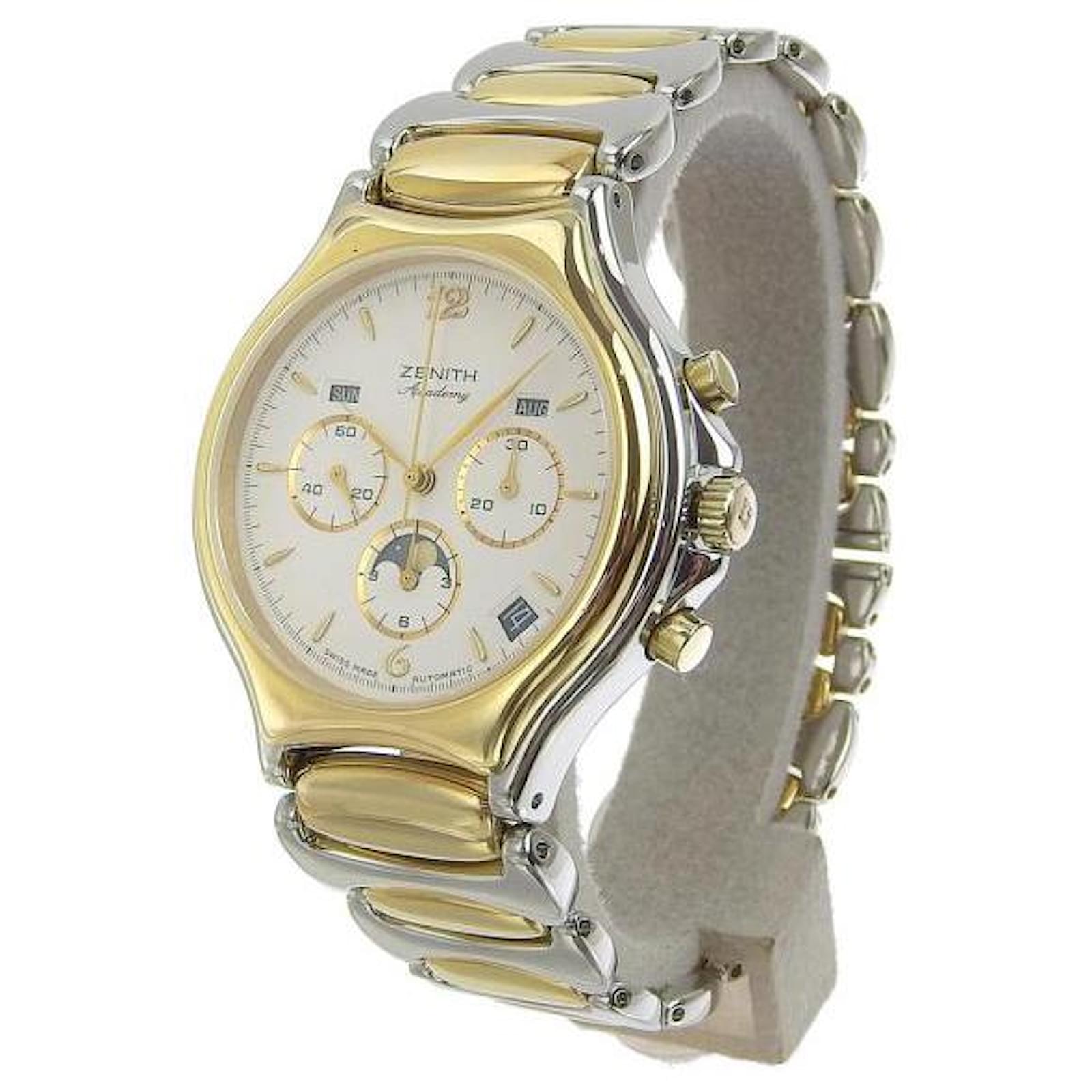 Zénith Zenith Academy El Primero Moon Phase Triple Calendar Men's ...