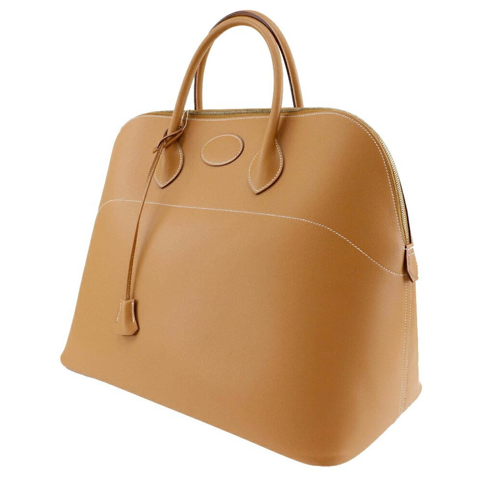 Hermès Hermes Bolide 45 Boston Bag Camel Leather ref.1452737 - Joli Closet