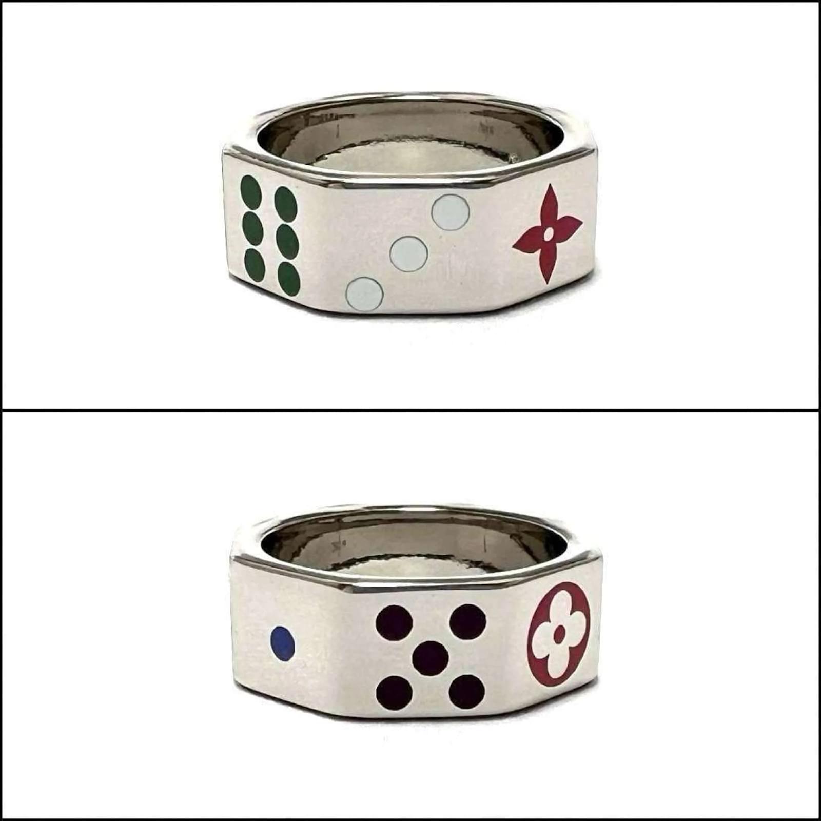 Louis Vuitton Men s Ring Berg LV Play It Metal ref.1453640 Joli Closet