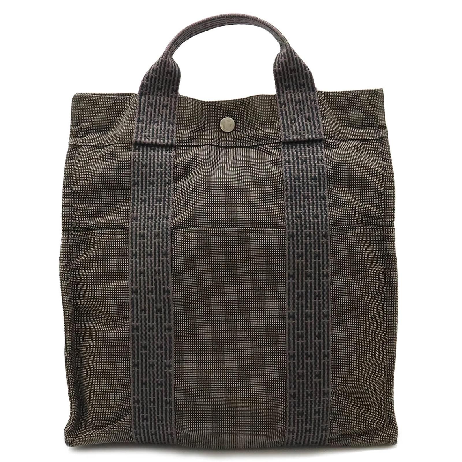Hermès Hermes Air Line Sacado MM Rucksack Brown Cloth ref.1453864 ...