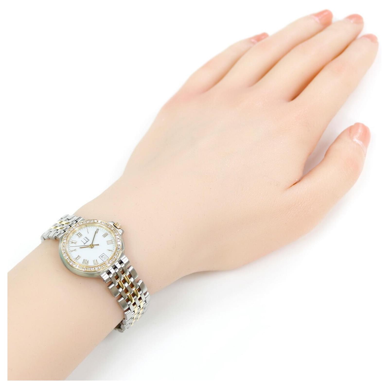 Alfred Dunhill Dunhill Elite Quartz Stainless Steel Women's Watch ...
