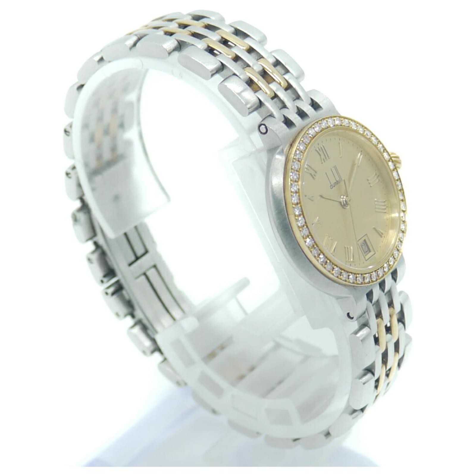 Alfred Dunhill Dunhill Elite Diamond Bezel Ladies Watch ref.JC1512806 ...