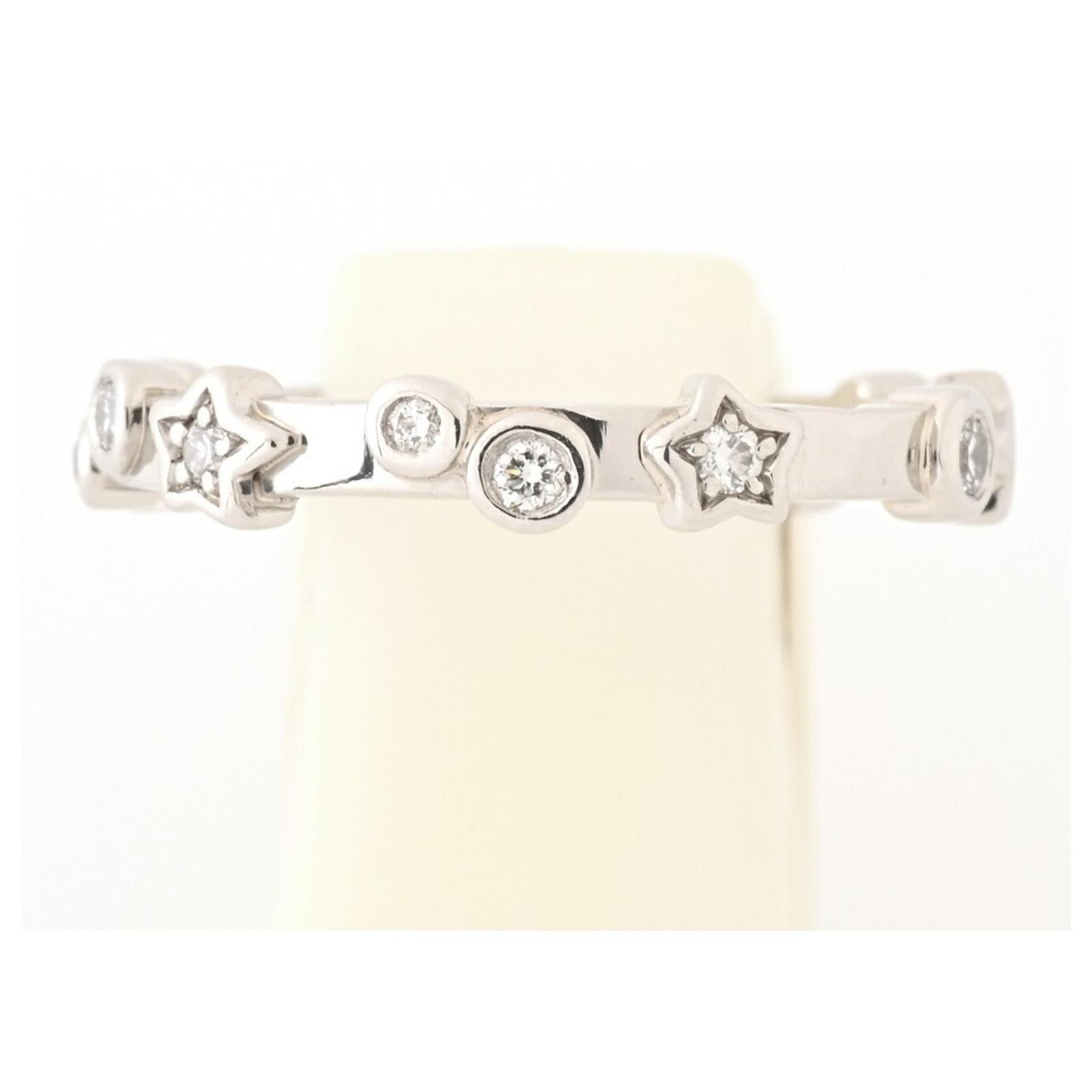 Chanel Comet Collection Ring D'Amour Platinum ref.1514407 - Joli Closet