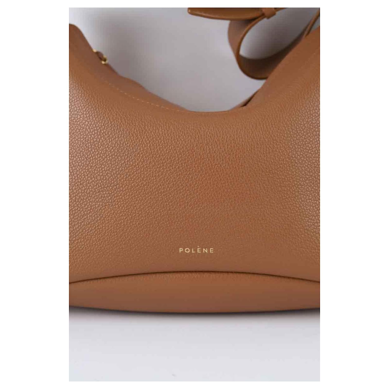 Polène Leather handbag Brown ref.1522963 - Joli Closet