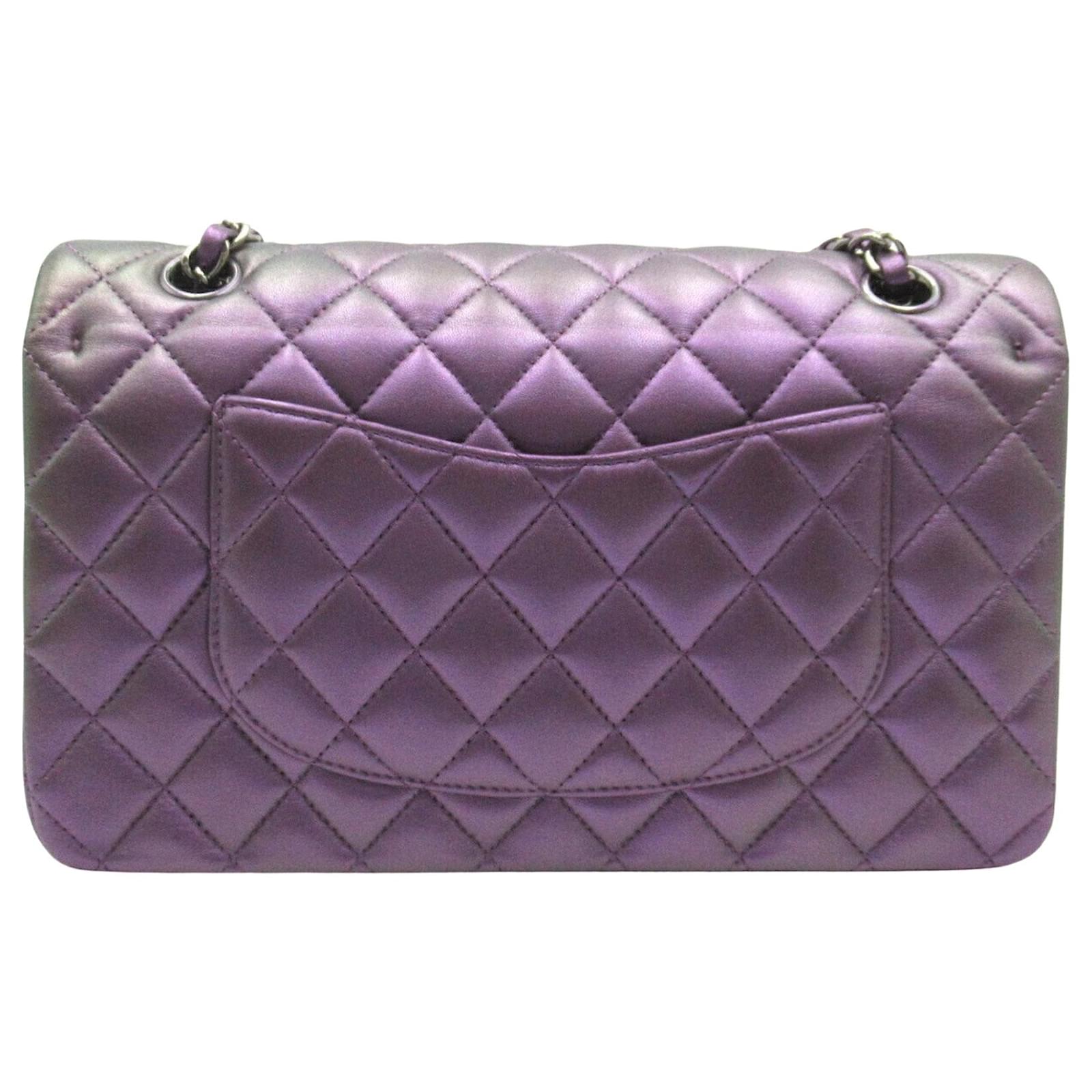 Chanel Timeless Purple Leather ref.1547586 - Joli Closet