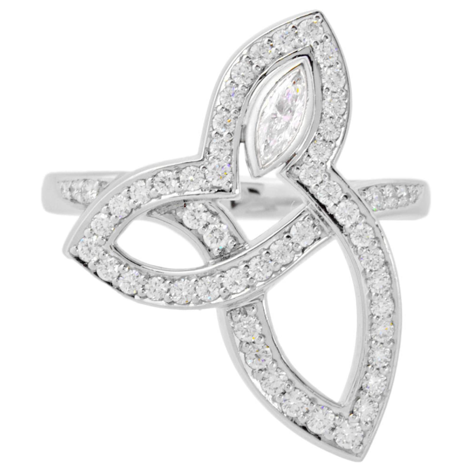 Harry Winston Lily Cluster Ring Platinum ref.1573860 - Joli Closet