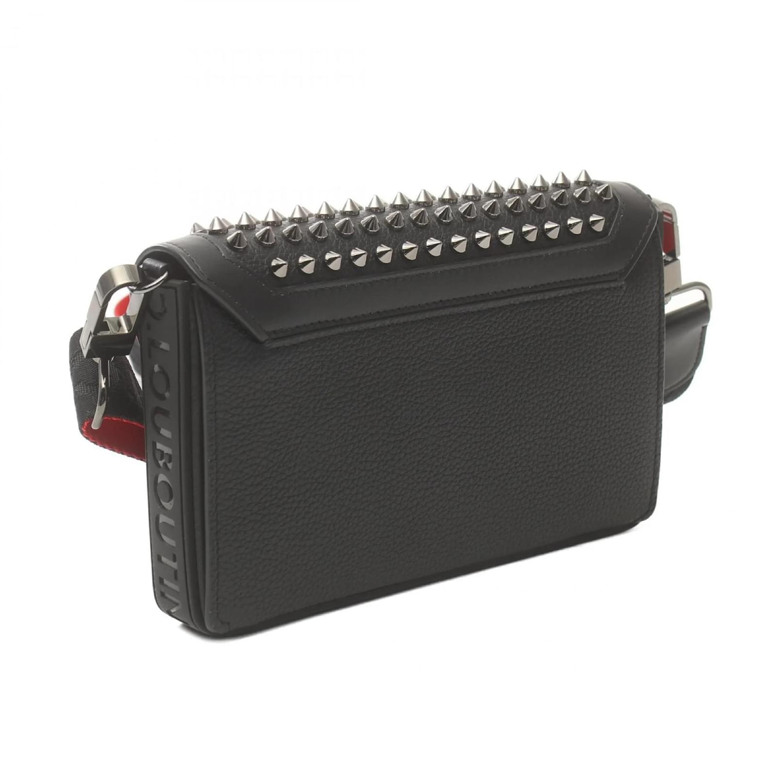 Christian Louboutin Explorafunk Shoulder Bag Black Leather ref.1581229 ...