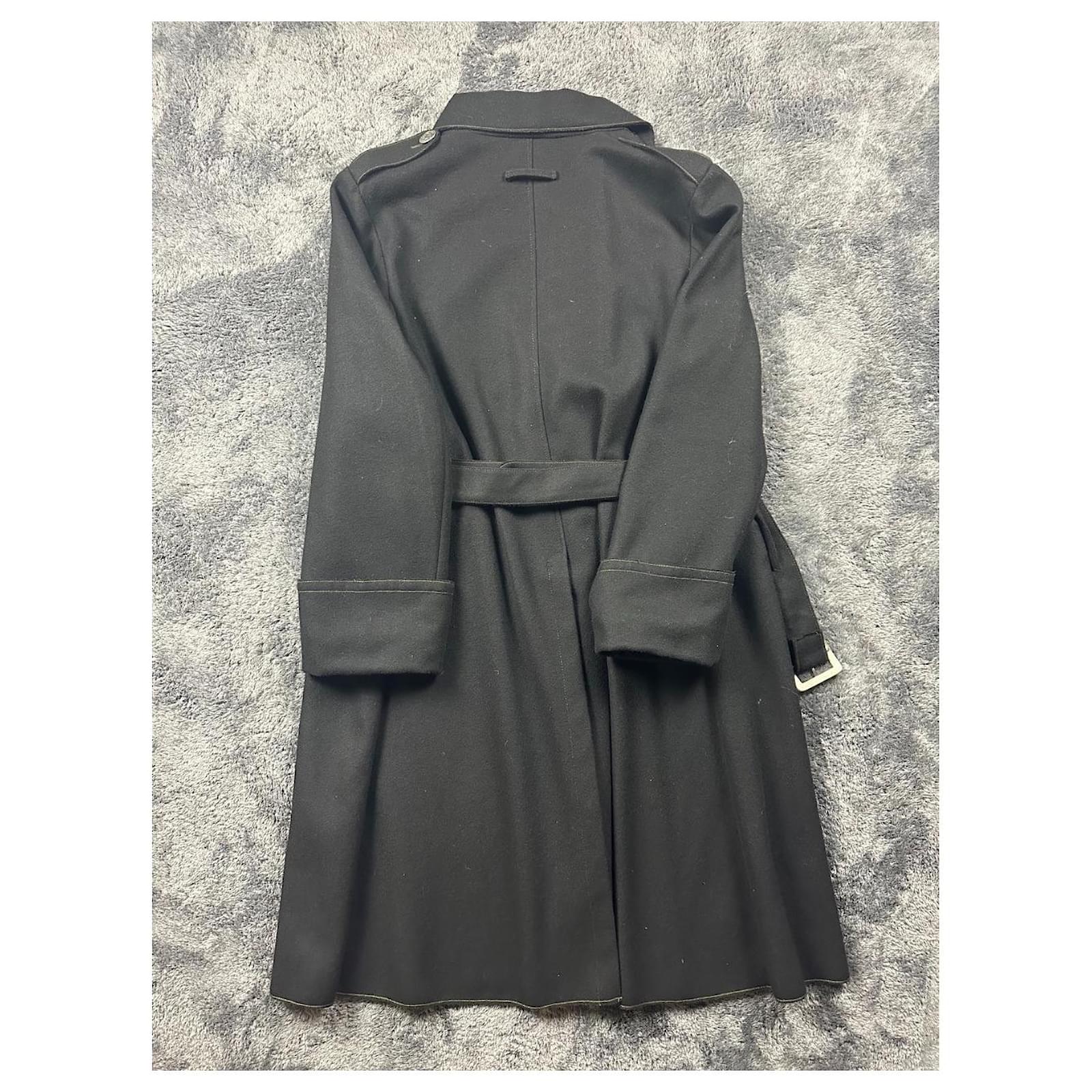 Jean Paul Gaultier Jeans Paul Gaultier 90s Blue Wool Coat Jean Paul Gaultier Jeans Paul Gaultier 90s Blue Wool Coat
