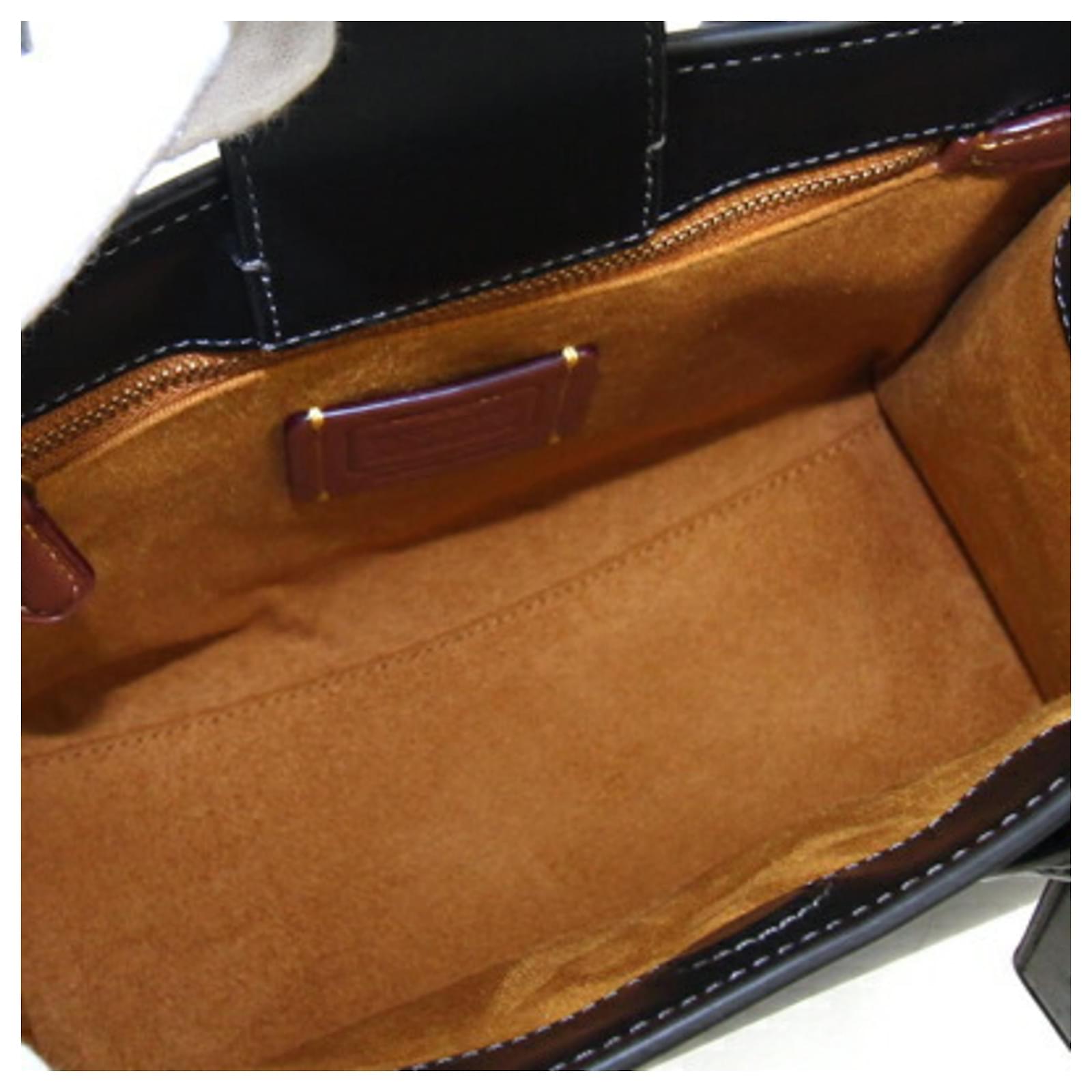 Coach Ace Tote 26 CR681 Black Leather Shoulder Bag ref.1591049 - Joli ...