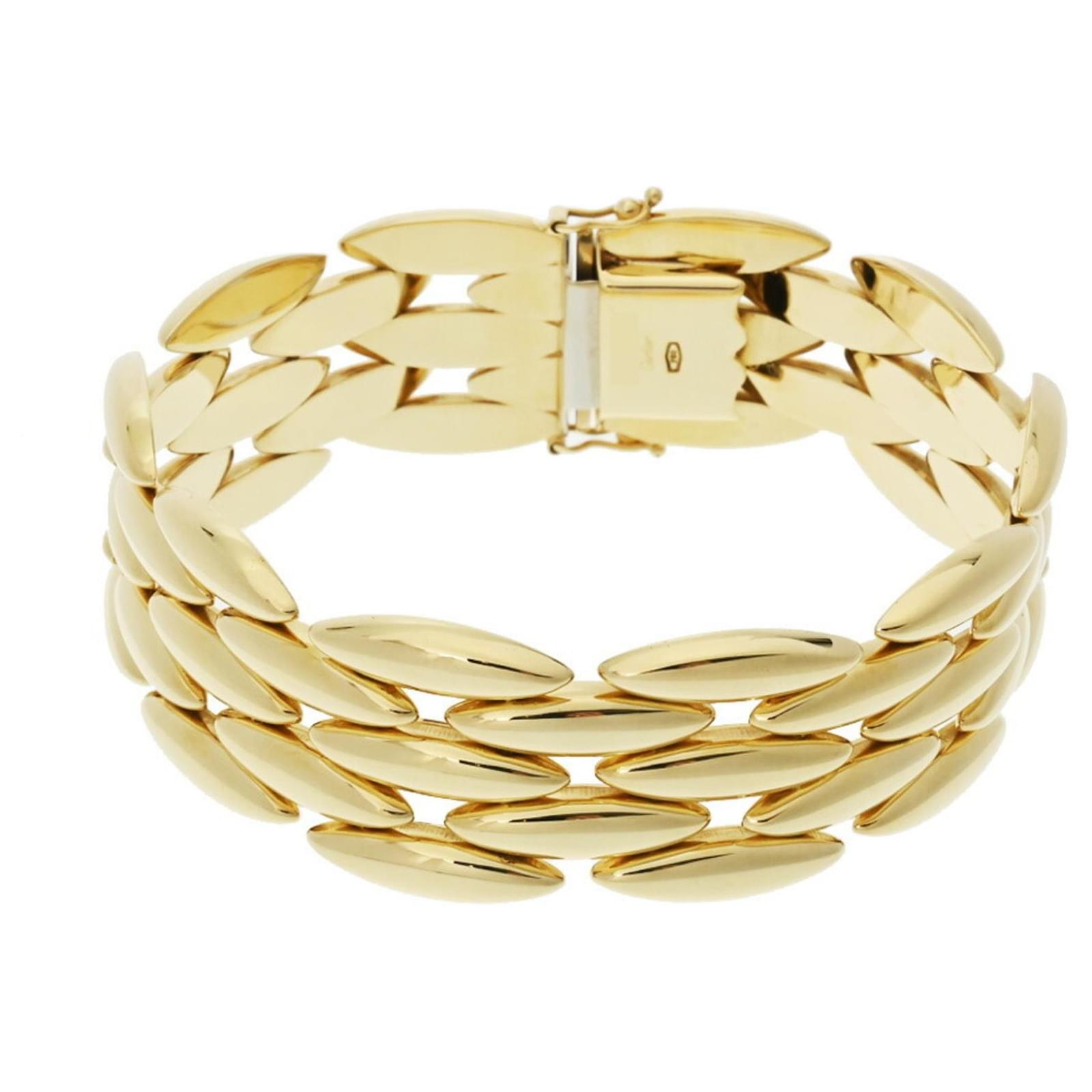 Cartier Jeancienne 5-Row Yellow Gold Charm Bracelet ref.1591975 - Joli ...