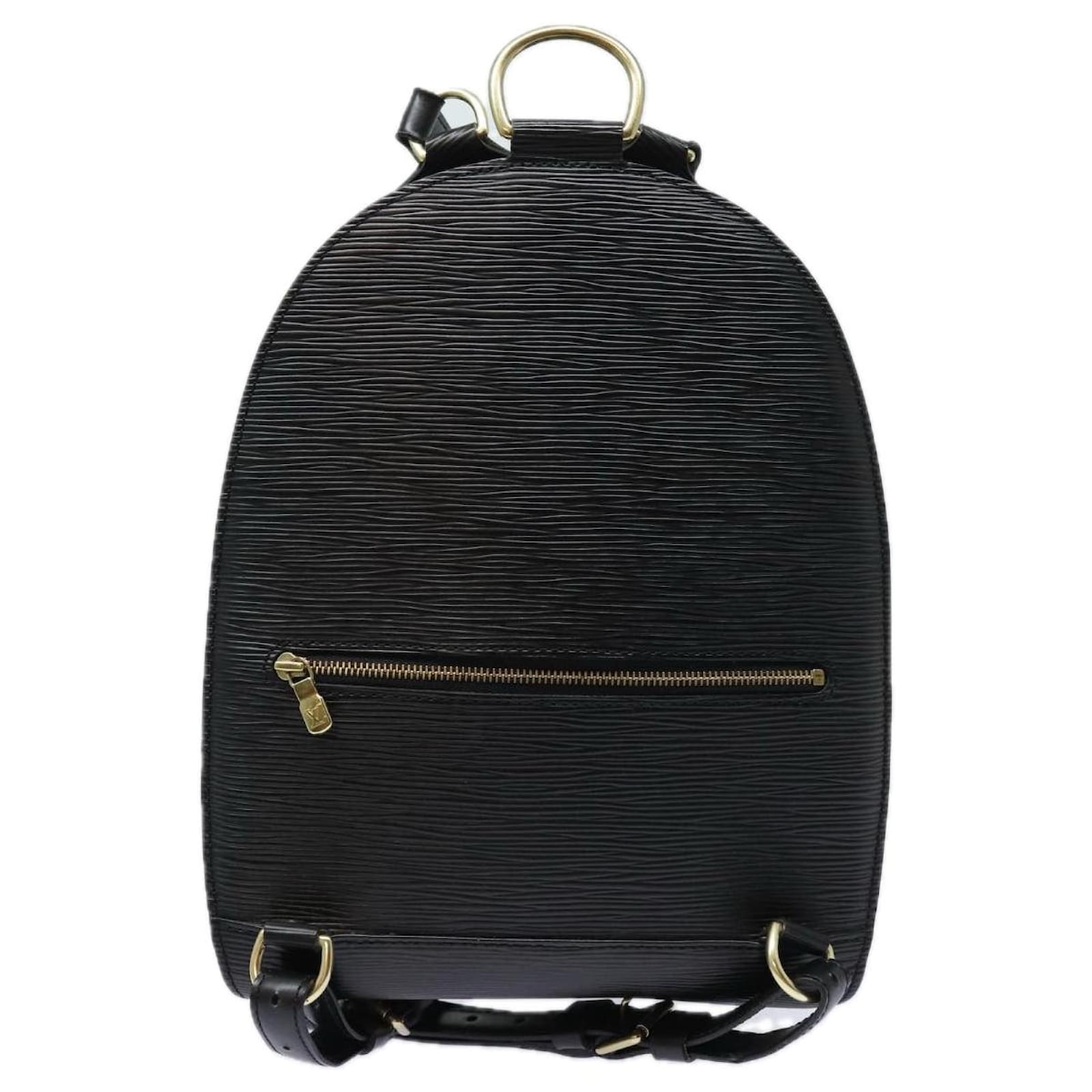 Louis Vuitton Epi Mabillon Backpack Black Leather ref.1602867 - Joli Closet