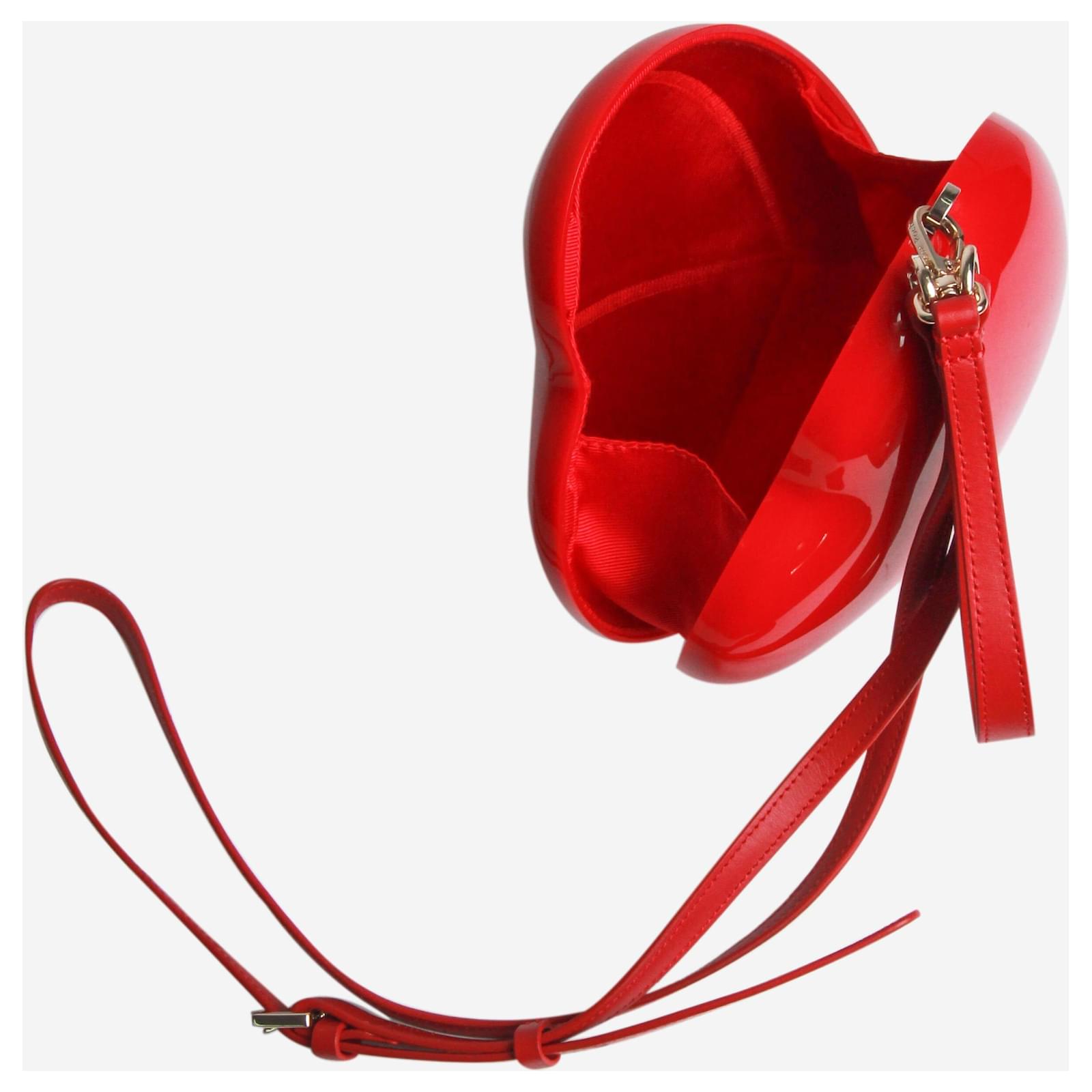 Simone Rocha Red Heart bag Plastic ref.1613006 - Joli Closet