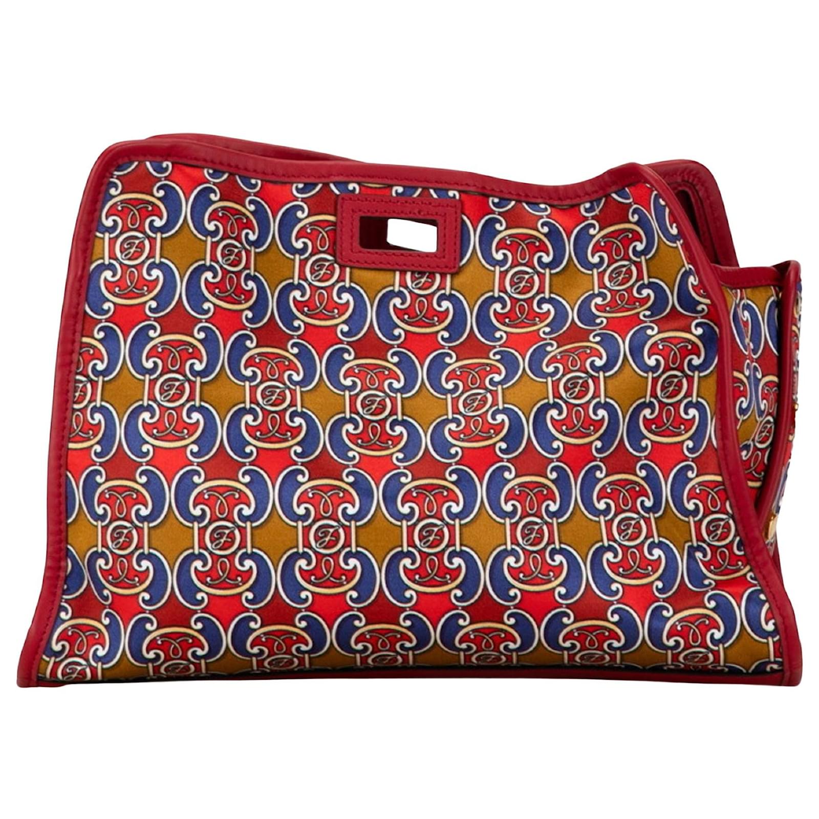 Fendi Peekaboo Red Synthetic ref.1617055 - Joli Closet