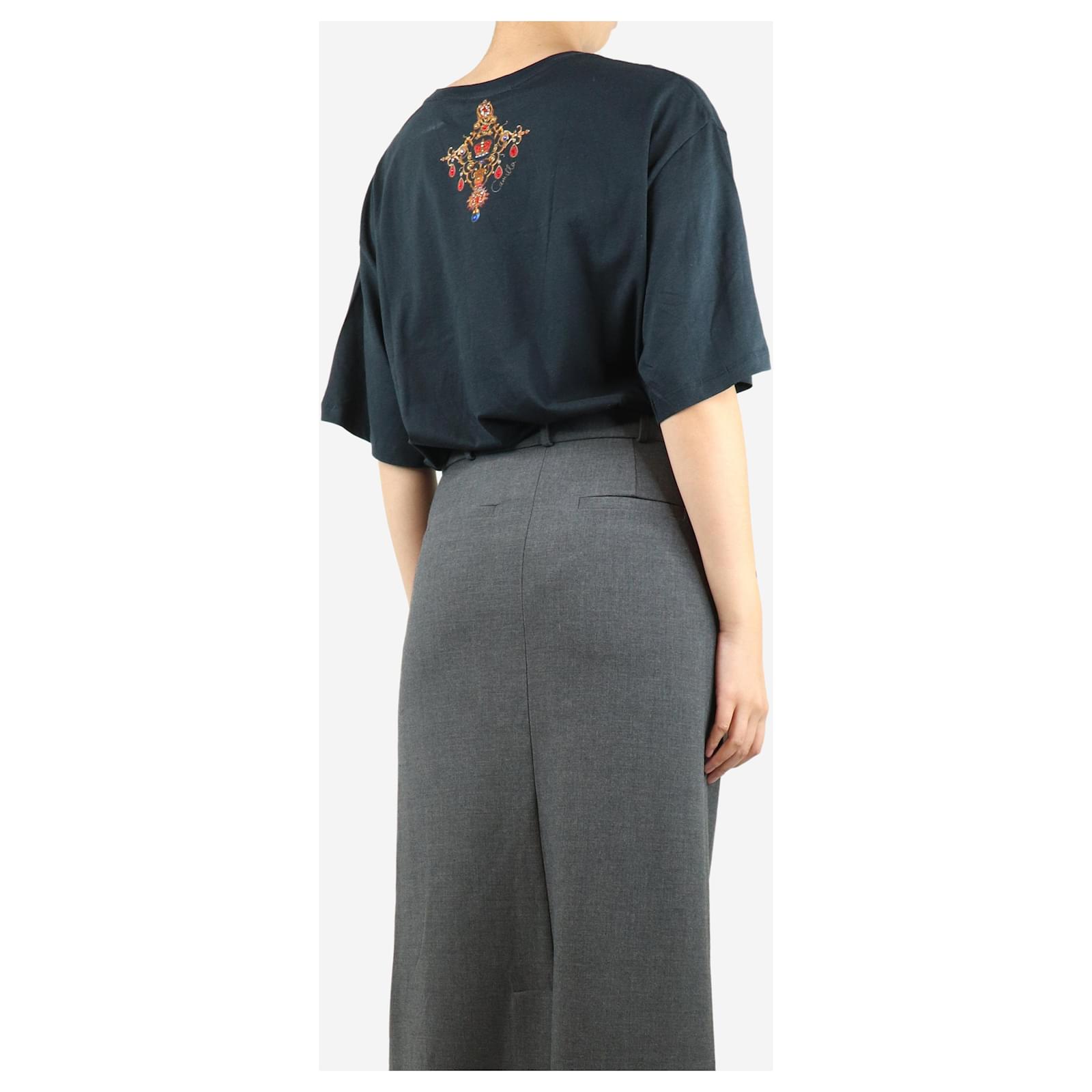 Camilla Blue embellished graphic t-shirt - size S Cotton ref.1622438 ...