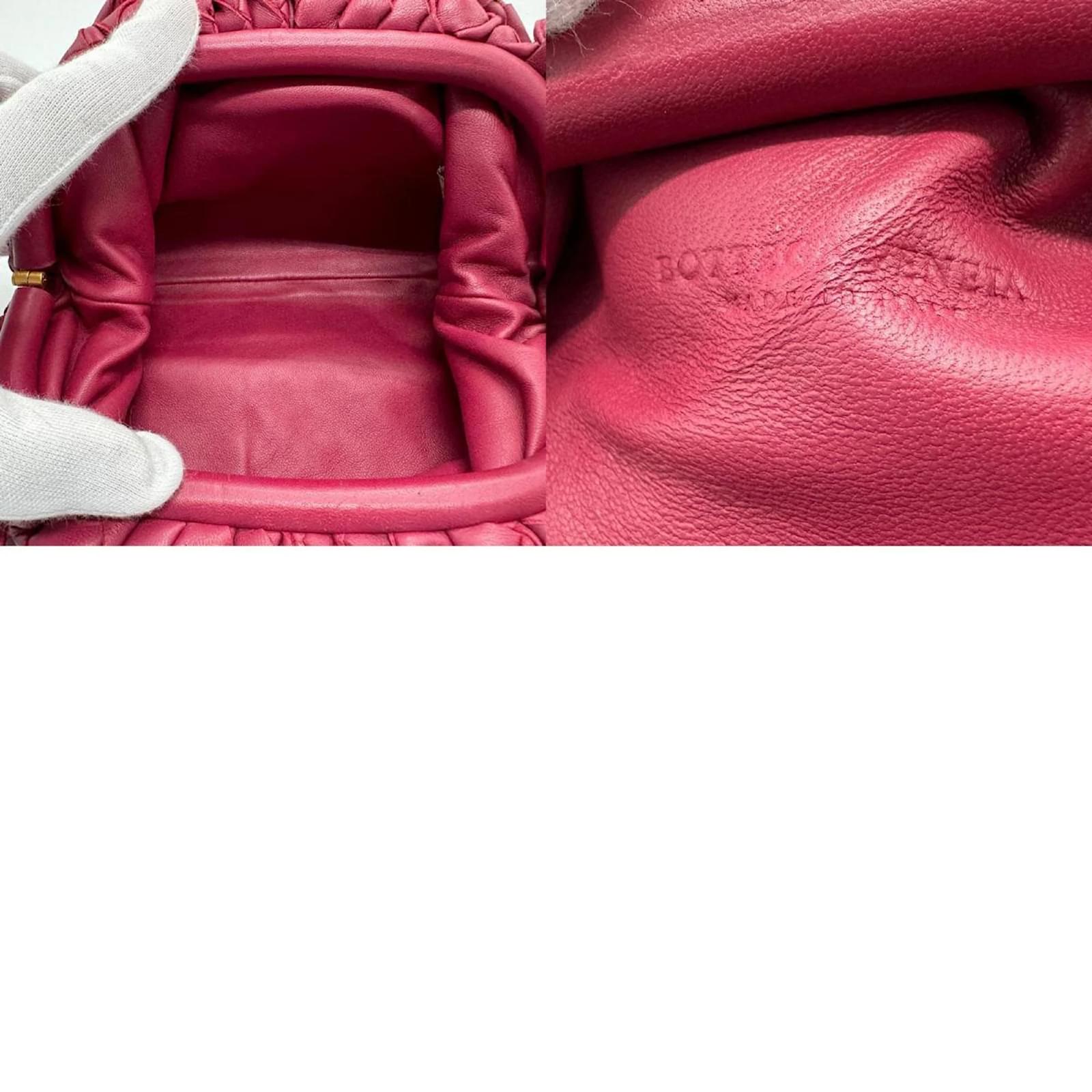 Bottega Veneta Wine Red Leather Shoulder Bag (Sold) - Joli Closet