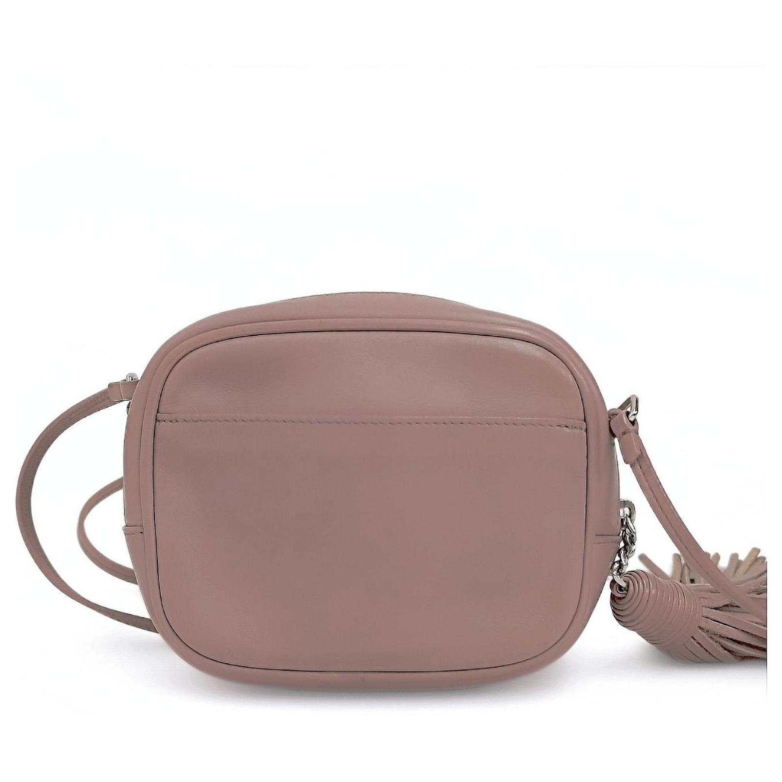 Saint Laurent Mini Blogger shoulder bag Pink Leather ref.1625981 - Joli ...