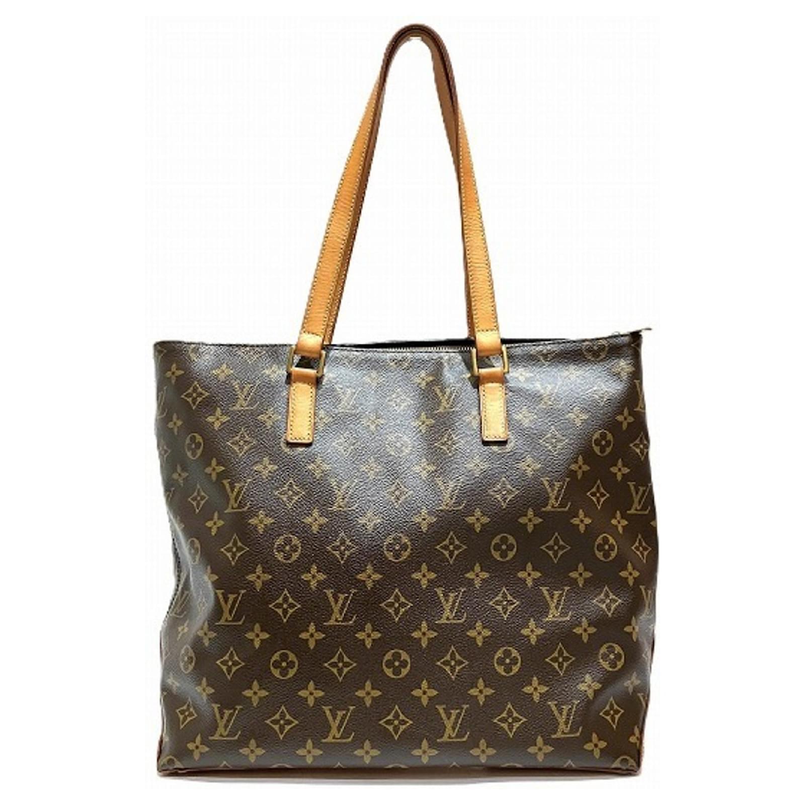 Louis Vuitton Monogram Caba Maison Tote Bag Brown Patent leather ref ...