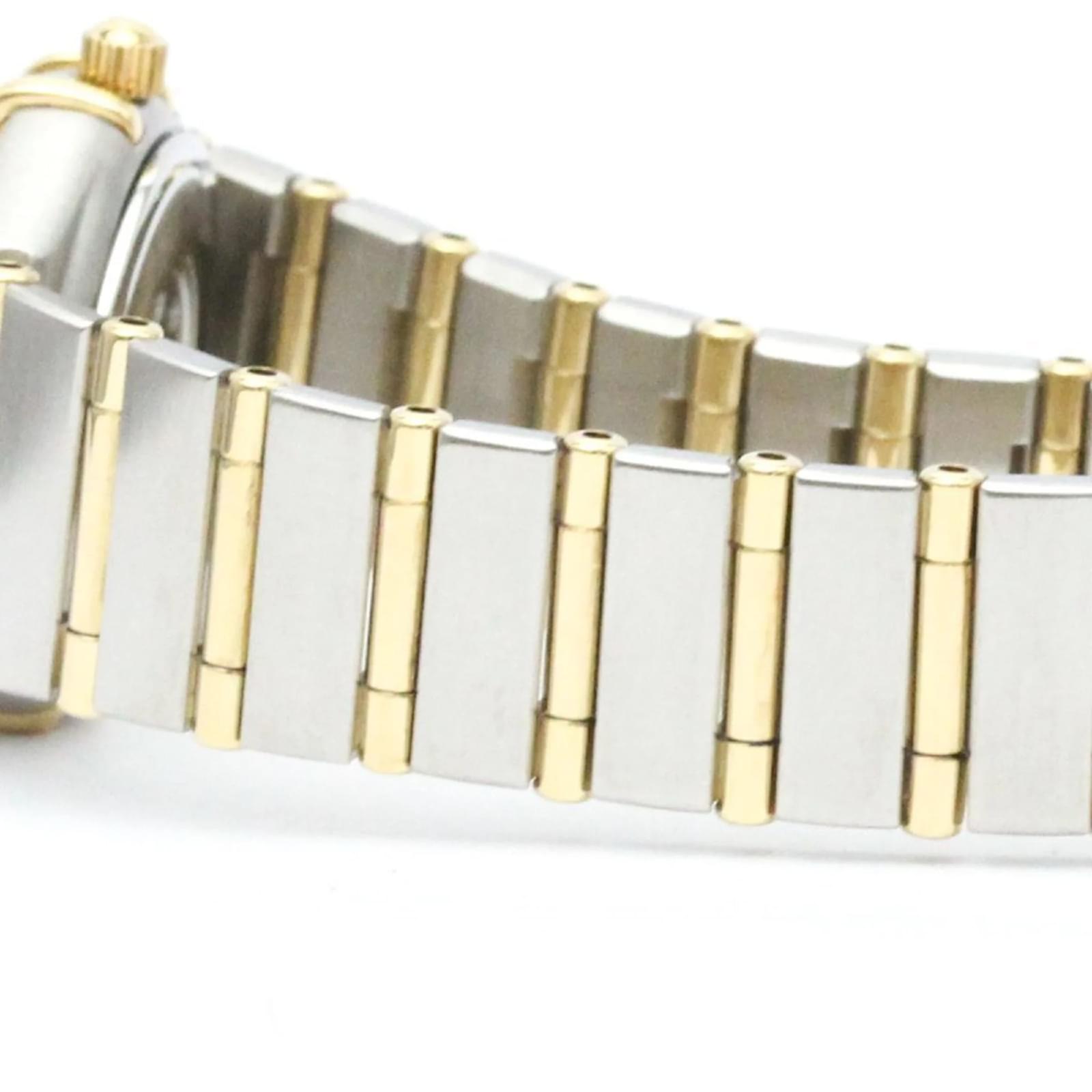 Omega Constellation Diamond 18K Gold Steel Watch ref.1629766 - Joli Closet