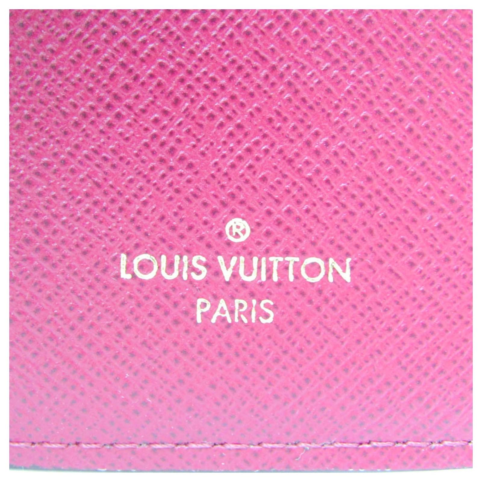 Louis Vuitton Monogram Victorine Wallet Fuschia Patent leather ref ...