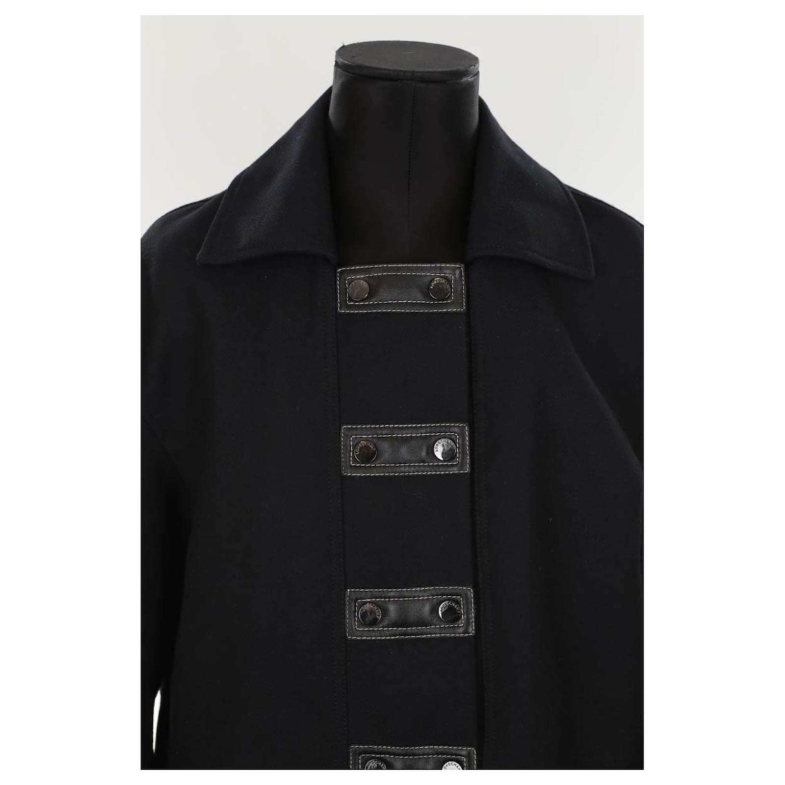 Longchamp Black coat Polyester ref.1632679 - Joli Closet