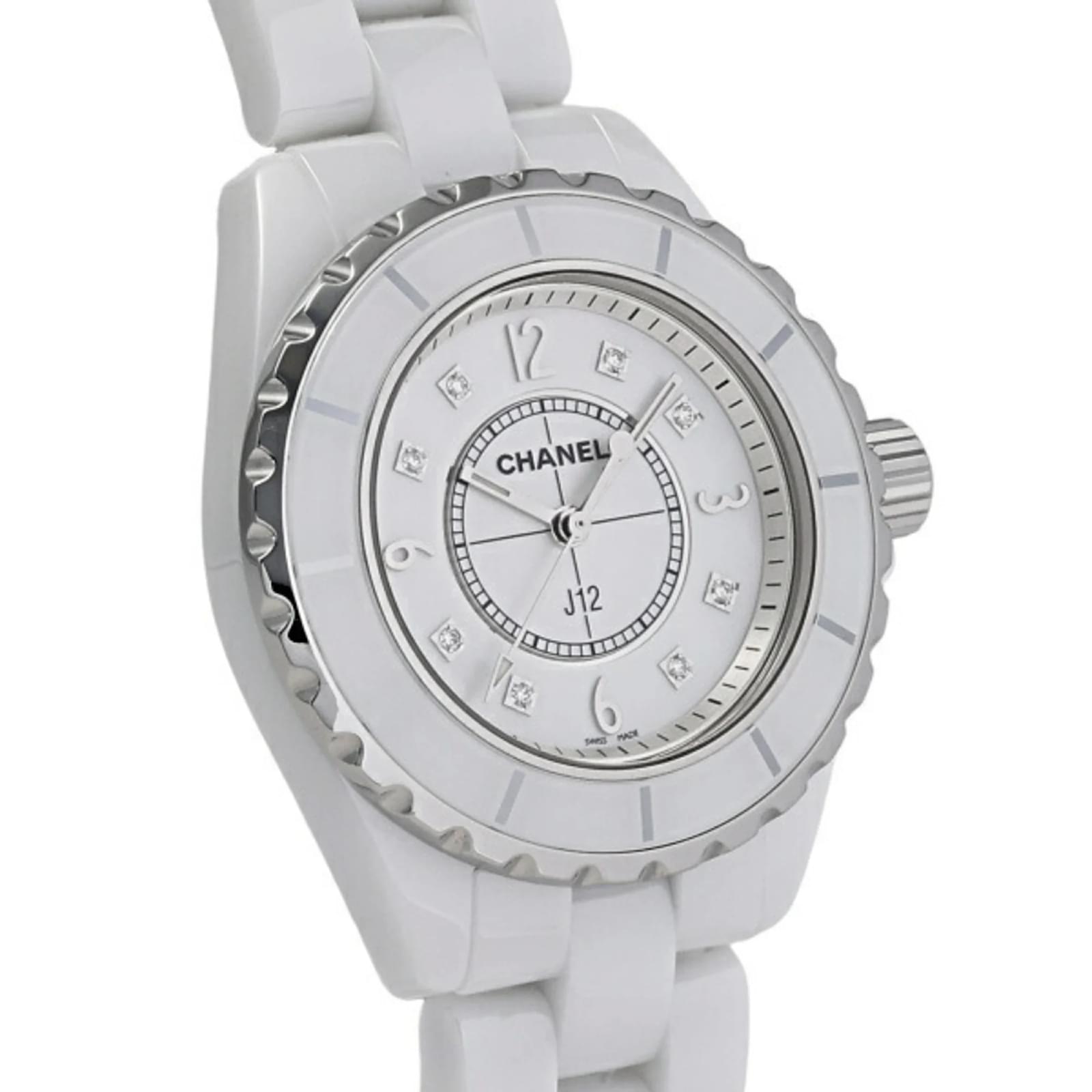 Chanel J12 H2422 White Dial Watch for Women ref.1633508 - Joli Closet