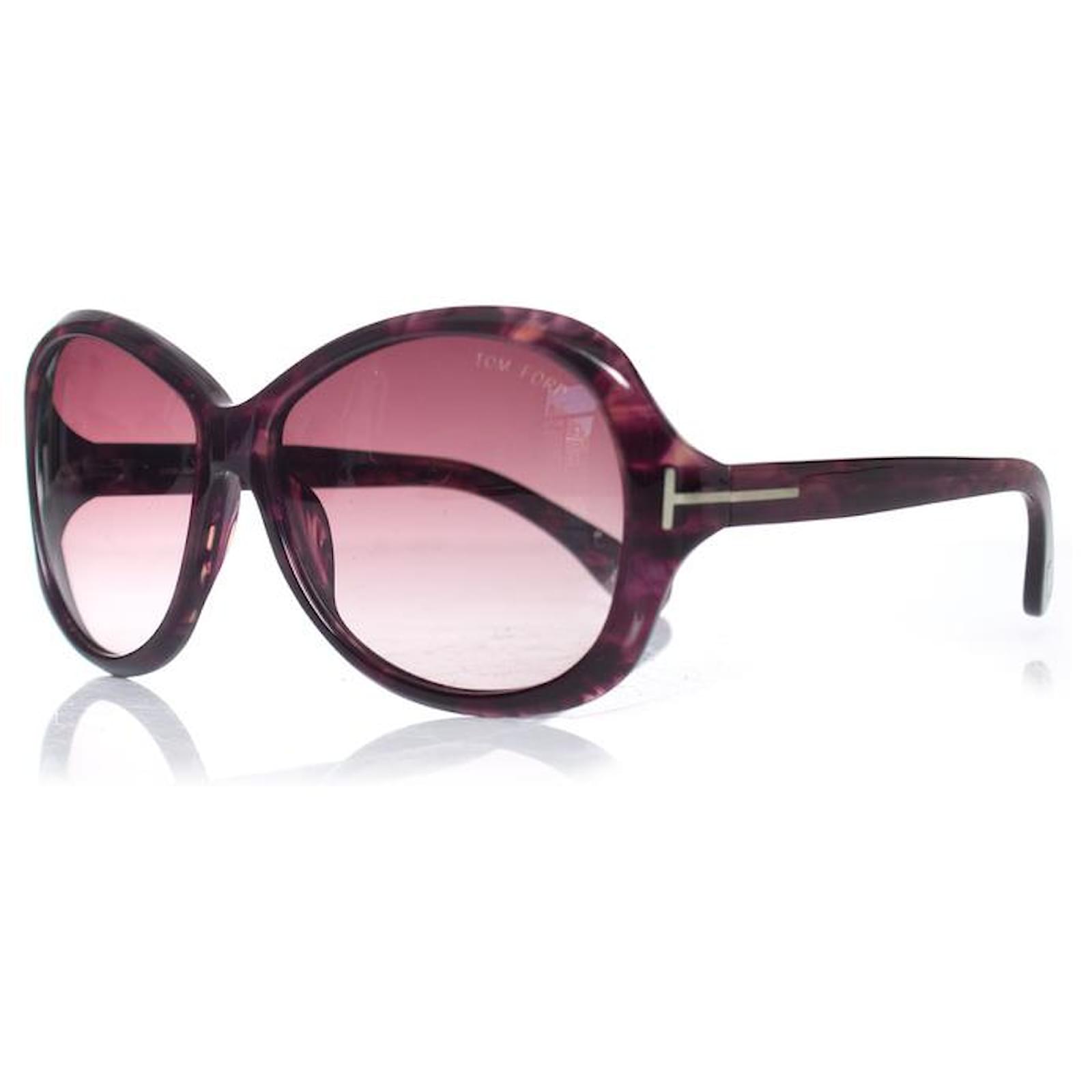 Tom Ford Cecile sunglasses in violet Purple Plastic ref.1641437 - Joli ...