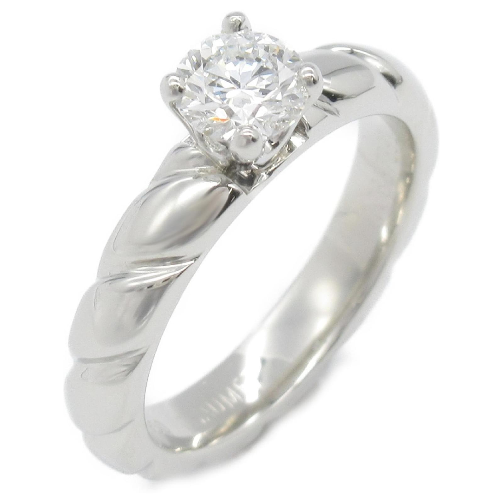 Chaumet Torsade Diamond Ring Platinum ref.1720632 - Joli Closet