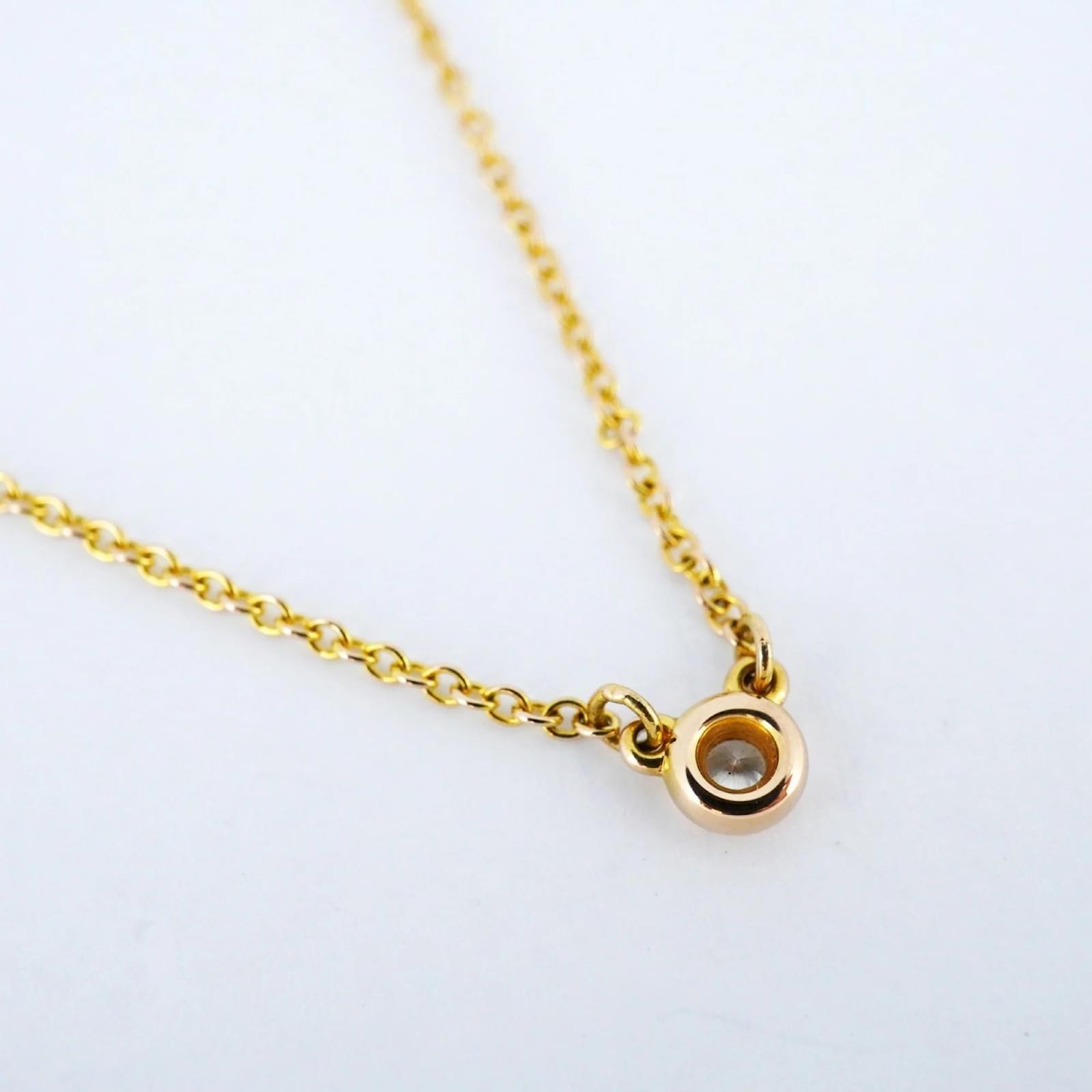 Tiffany & Co Tiffany Necklace by the Yard with Diamond in 18K Yellow ...